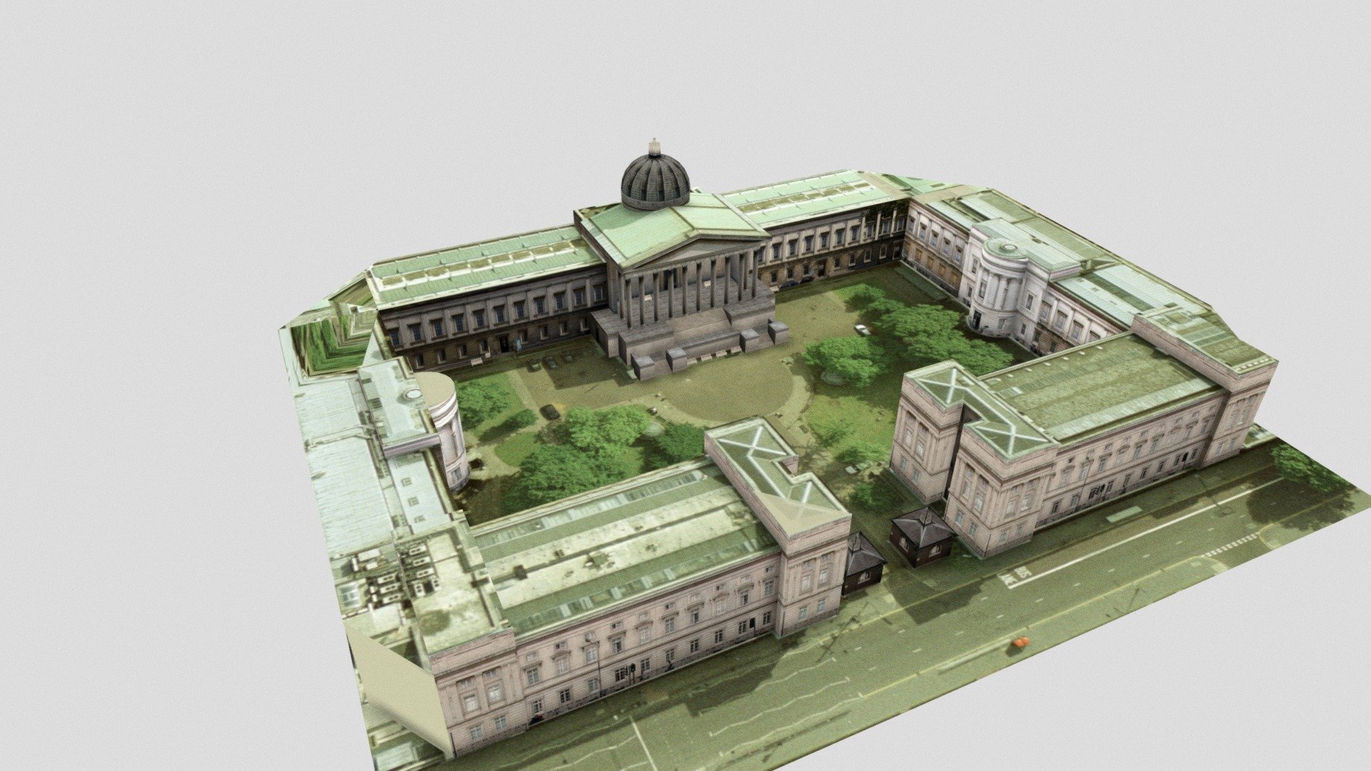 University College London (UCL) Quad - Download Free 3D model by ...