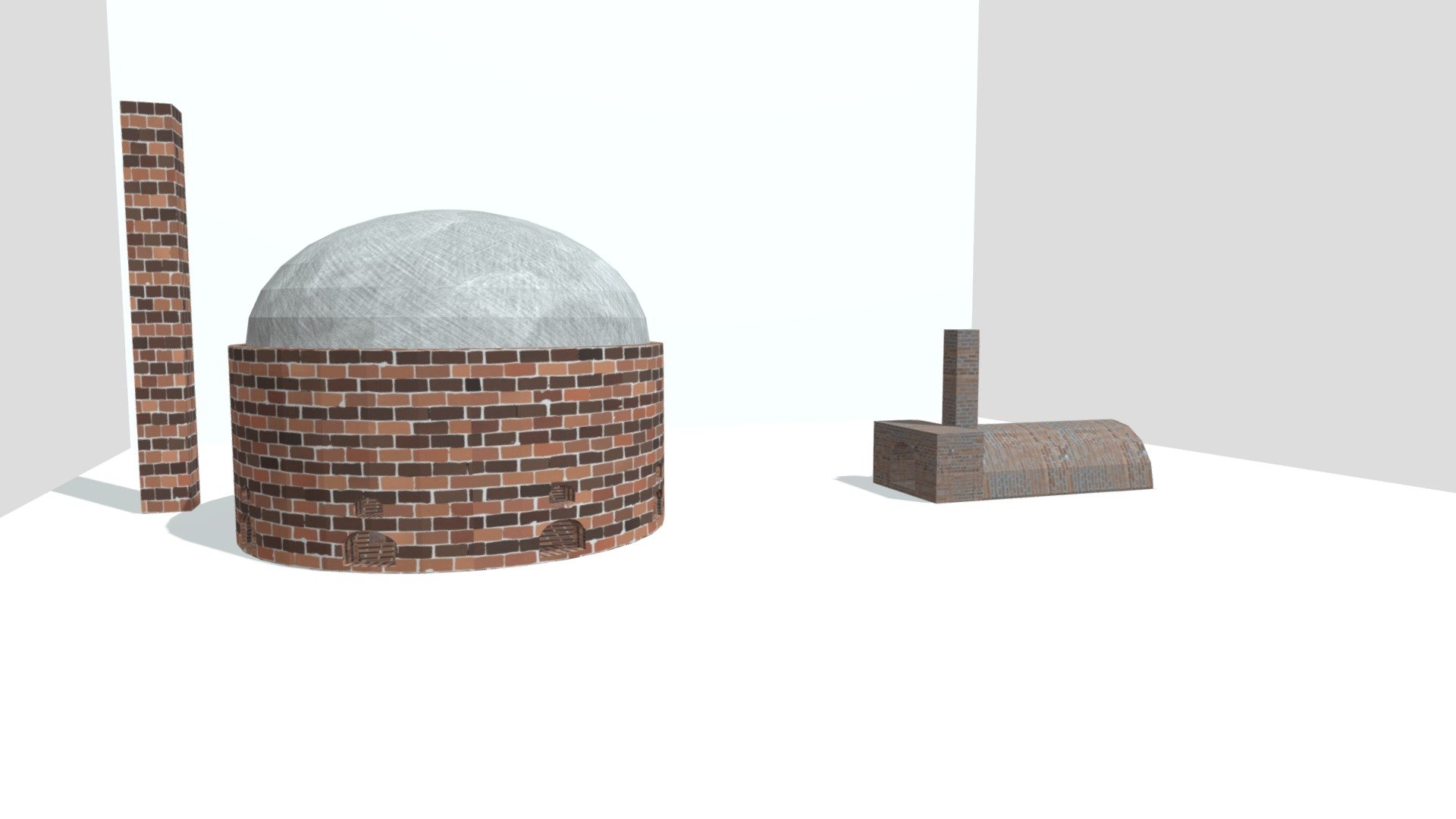 American Stoneware Kilns (Group 3) - 3D model by UTSA-DigAnth [7d33c99 ...