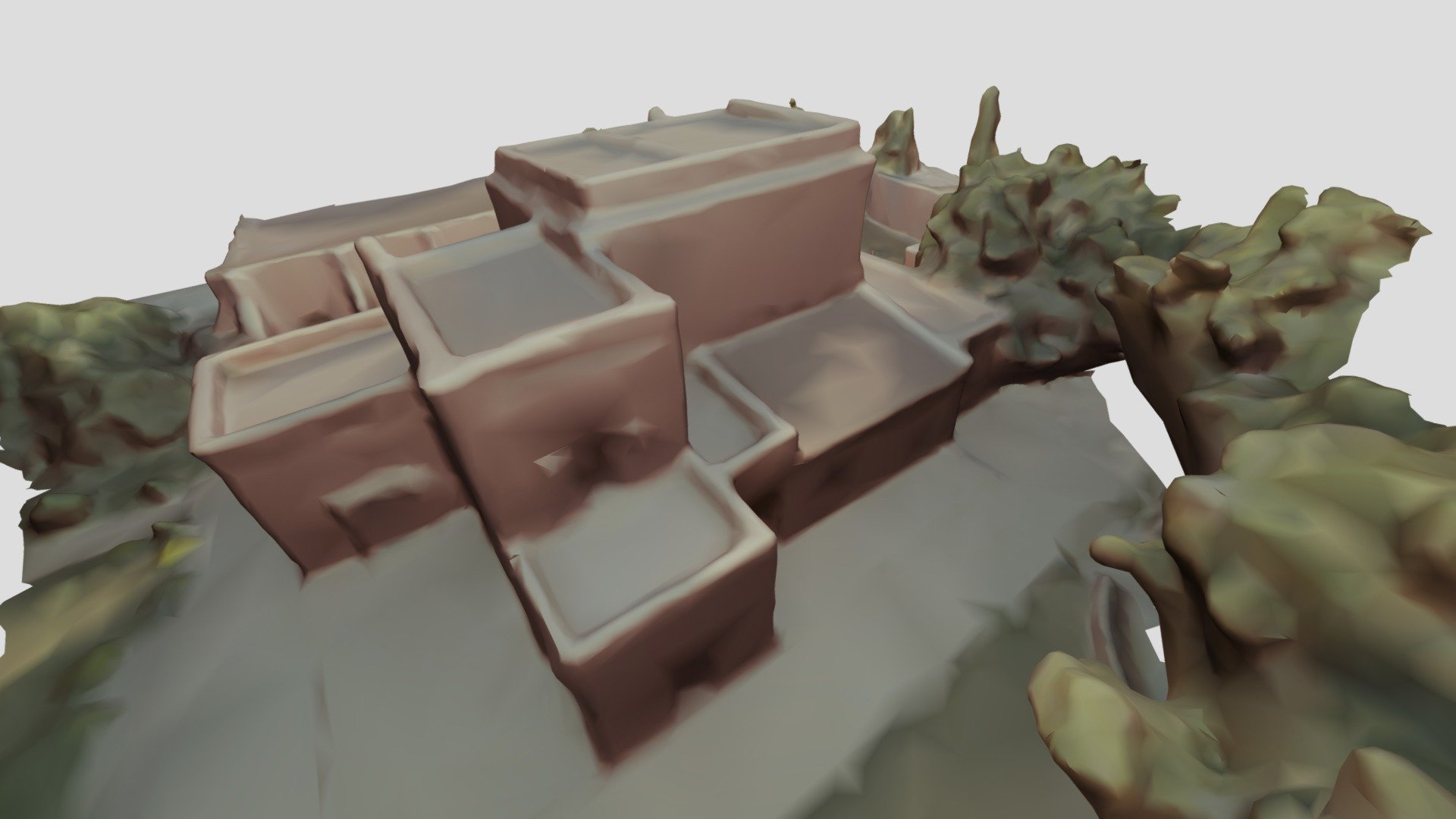Al Fashir Museum, Sudan - 3D model by Sabik Anwar (@sabikanwar ...