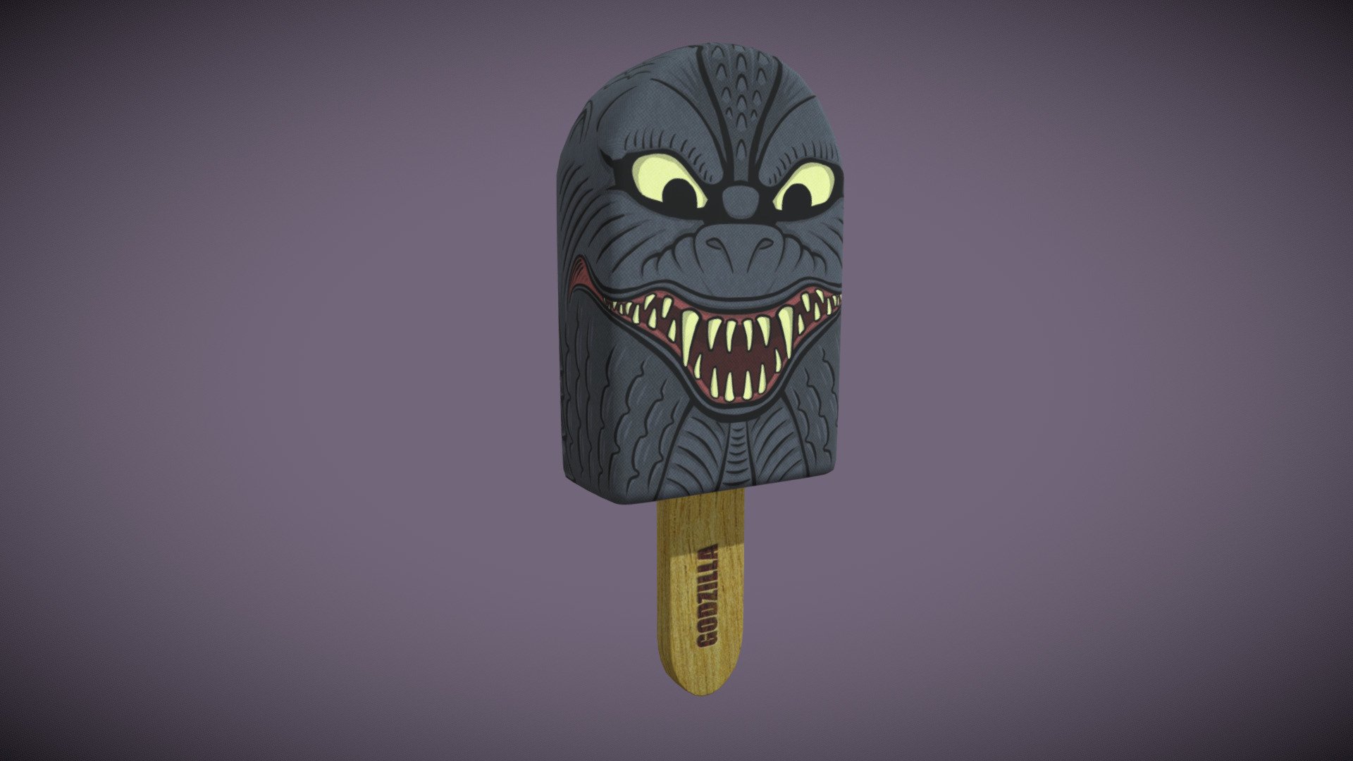 Godzilla Toppsicle - 3D model by Steve Cup (@inkstain347) [7d35684 ...