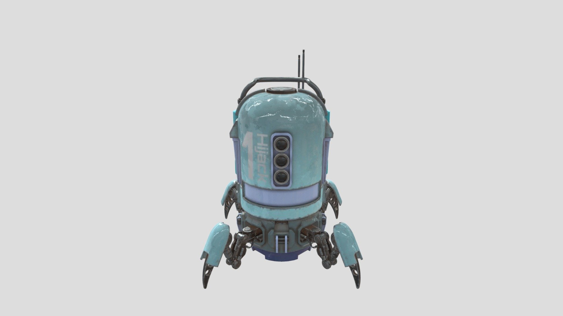 Spider Bot - 3D model by Floof__ [7d367b9] - Sketchfab