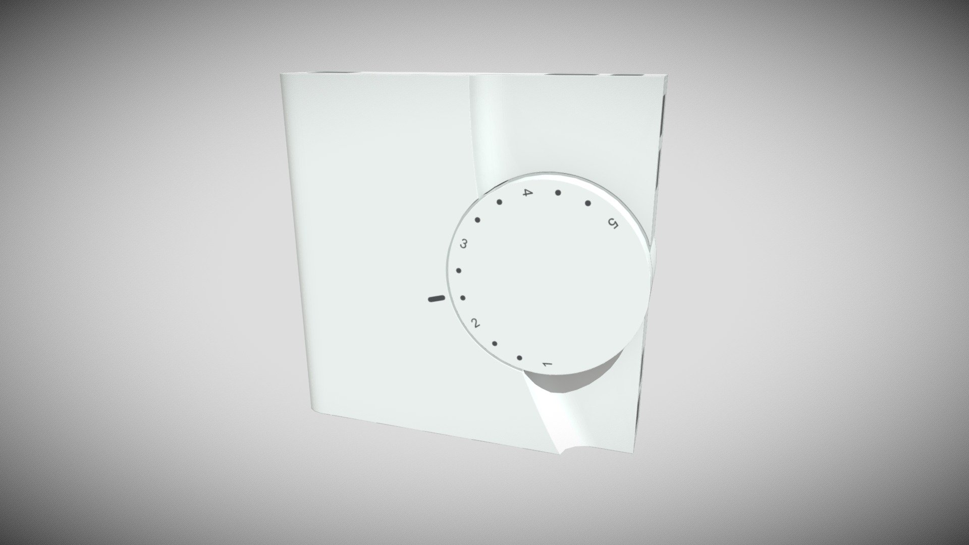 Thermostat - Low poly - Download Free 3D model by Magnus ...