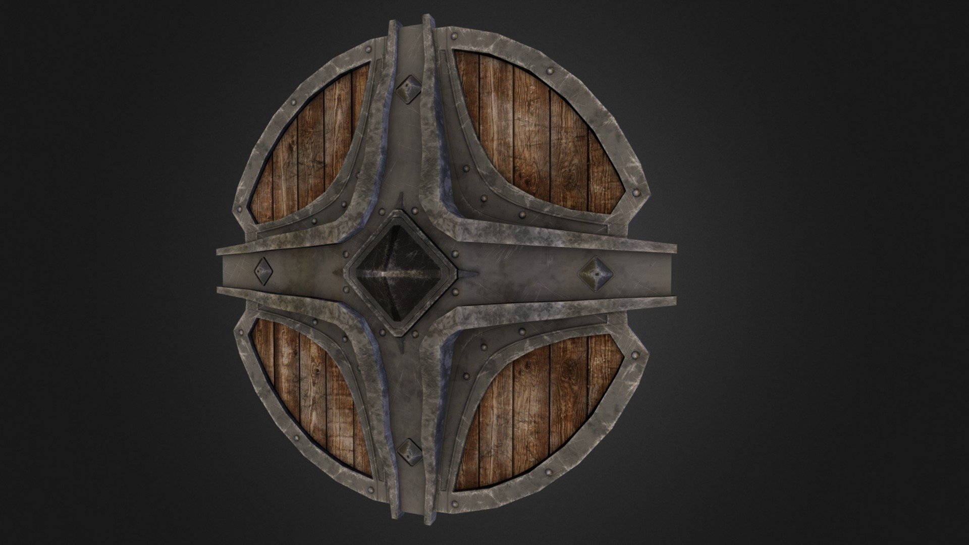 Fantasy Shield - 3D model by TheBigRed [7d38085] - Sketchfab