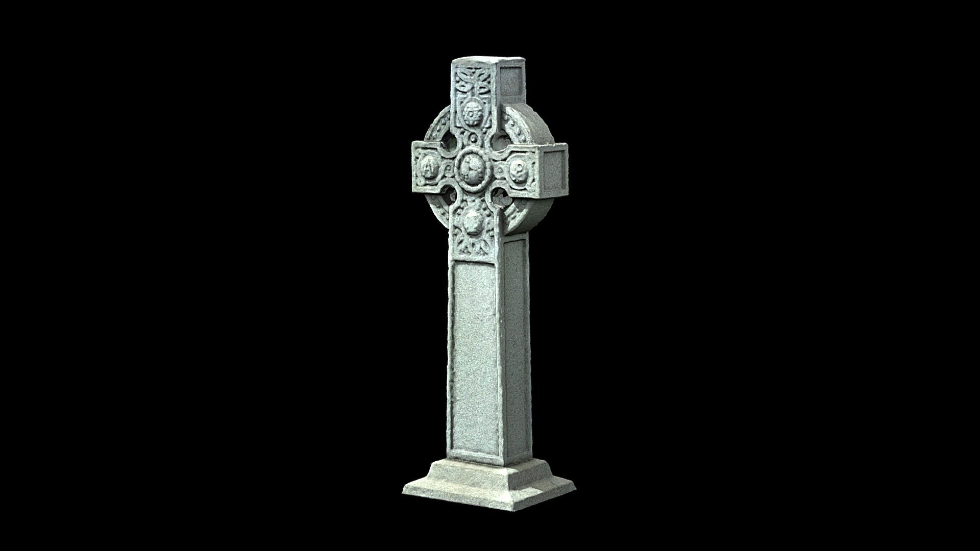Gravestone Cross Graveyard scan + PBR - Buy Royalty Free 3D model by ...