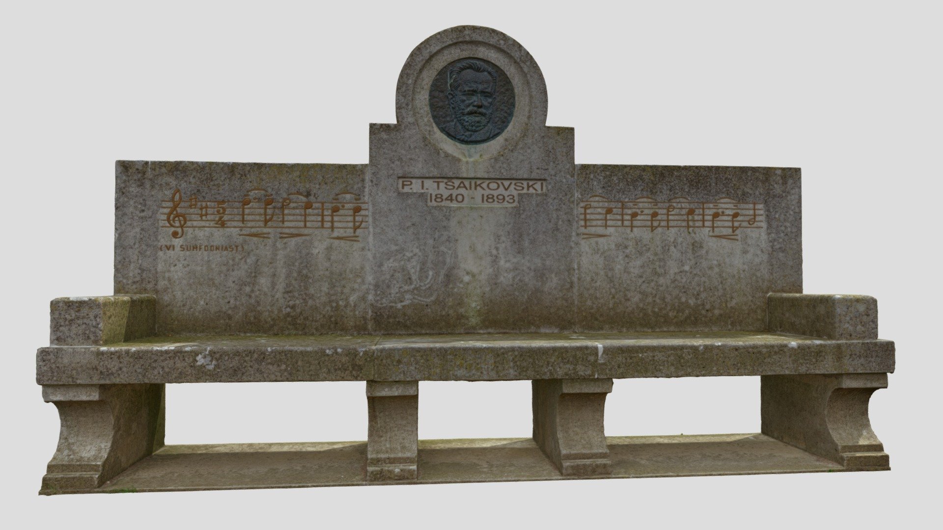 Tchaikovsky Bench - Download Free 3D model by TipTop3D (@TipTop_3D ...