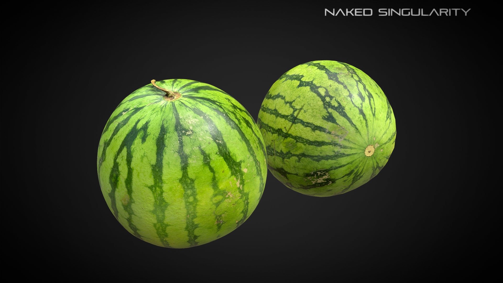 FREE Low poly - Watermelon photogrammetry 4K - Download Free 3D model ...