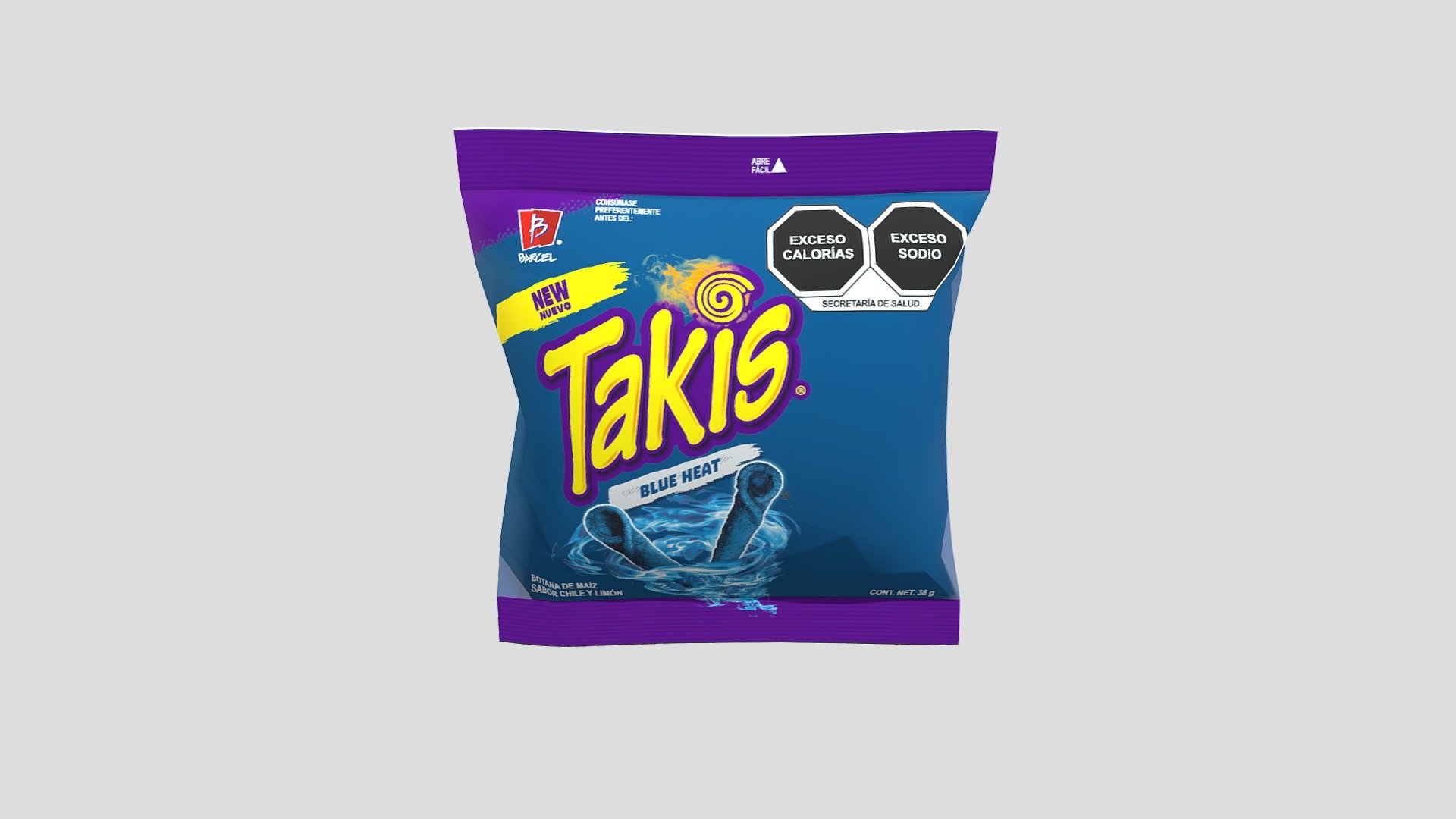 7500810022641_TAKIS-BLUE-HEAT-38G - 3D model by xiumtz [7d3a8e3 ...