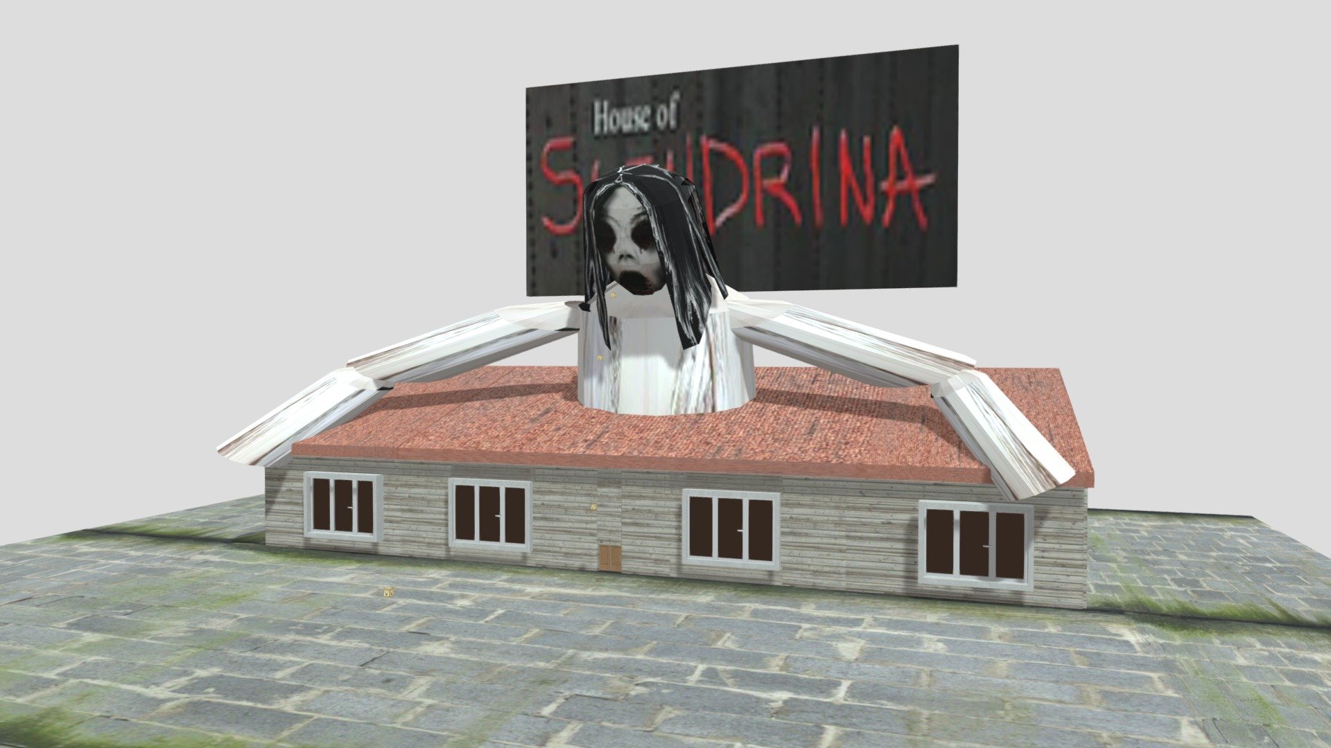 House Of Slendrina Full Exterior And Inrterior - Download Free 3D model ...