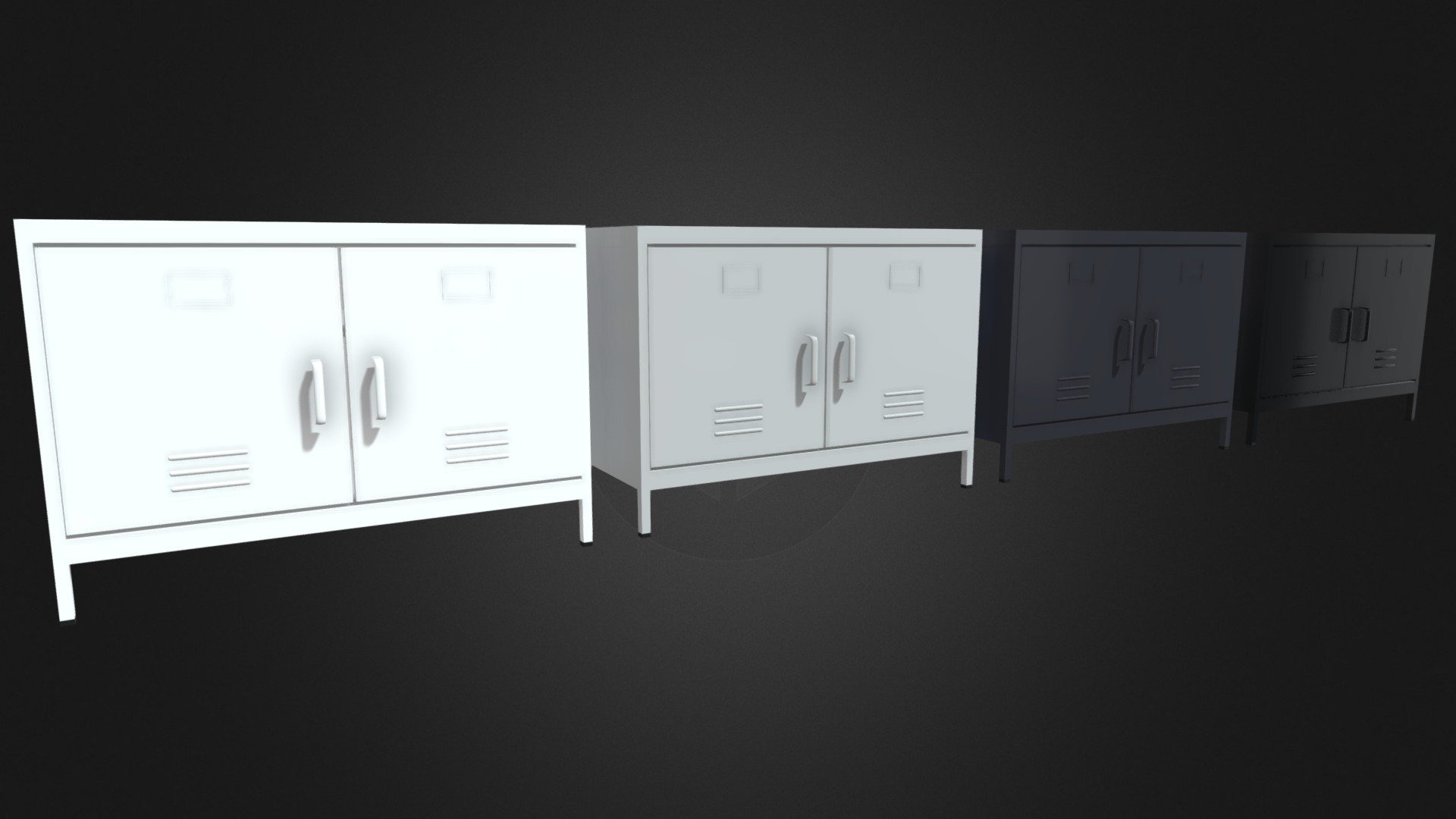Mkb 캐비넷 2문 Tv스탠드 3d Model By Kovishop [7d3c632] Sketchfab