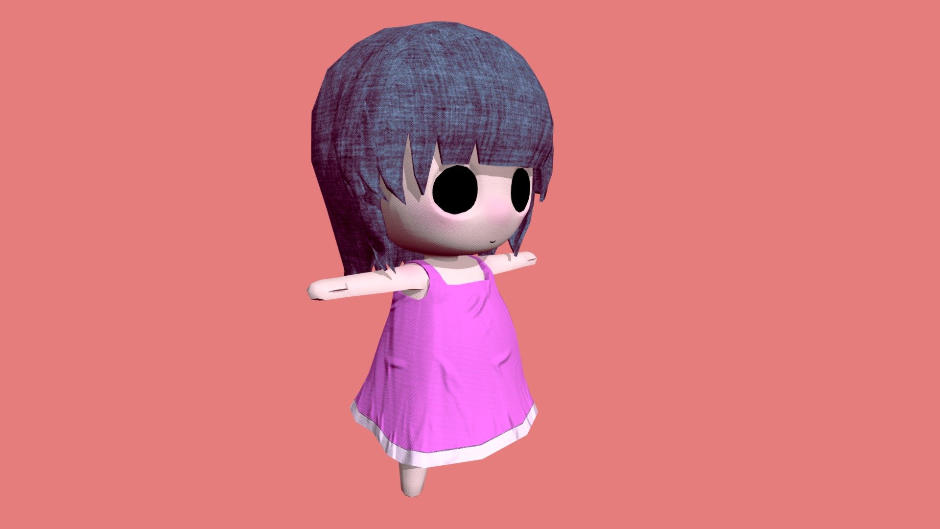 Chibi Ragdoll - 3D model by Marinette (@marinetteUwU) [7d3cfac] - Sketchfab