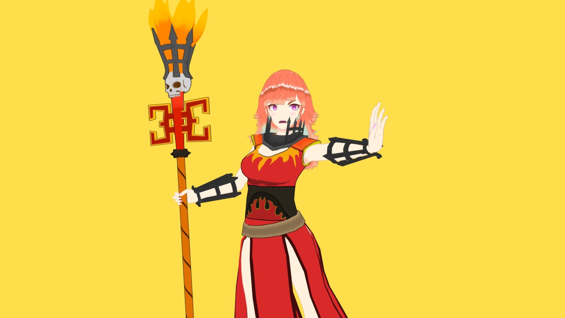 Takanashi kiara Bright wizard - 3D model by Ligthy [7d3d3ae] - Sketchfab