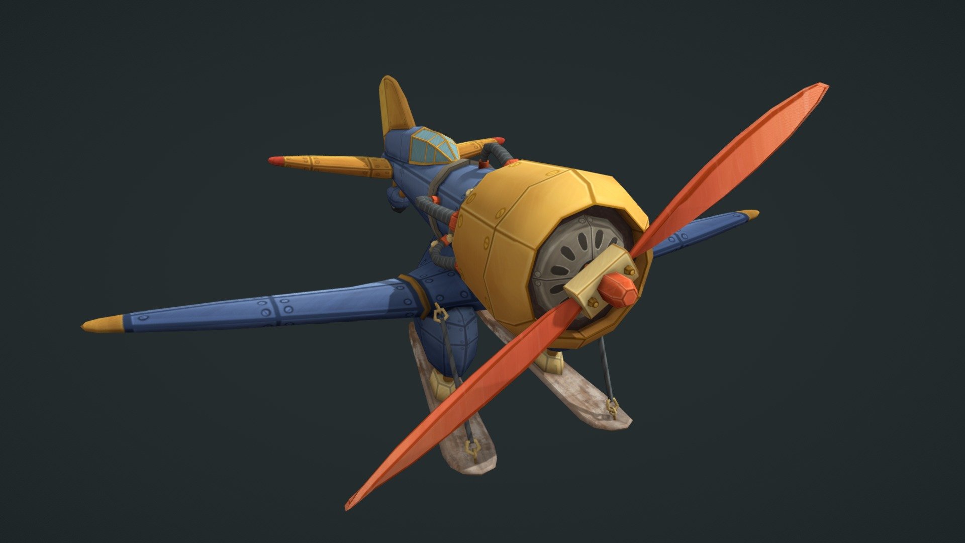 Game Art Plane | Flying Circus - 3D model by IbeVandendriessche ...