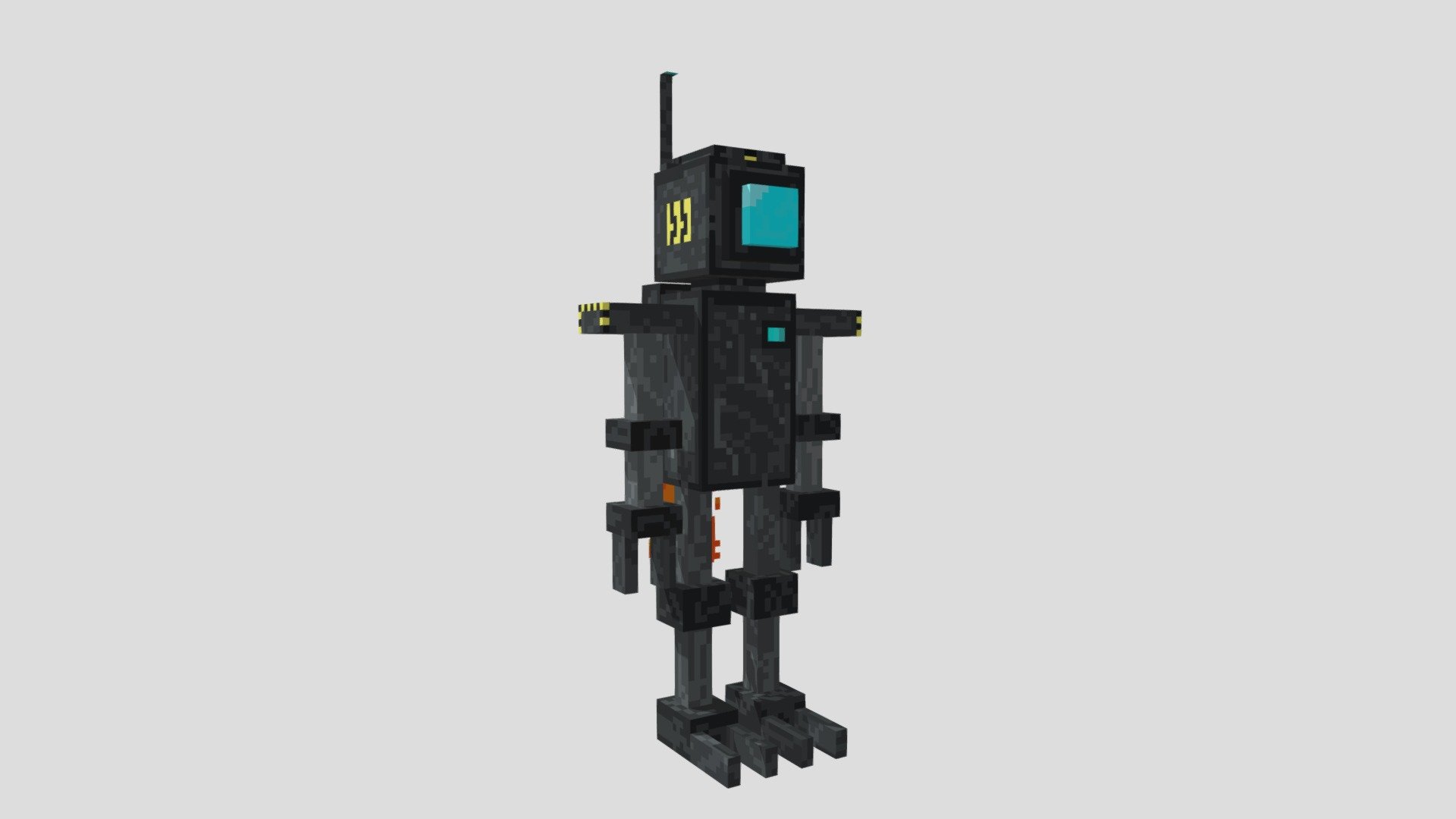minecraft Robot A-356 Tp ( moon walker ) - Download Free 3D model by ...
