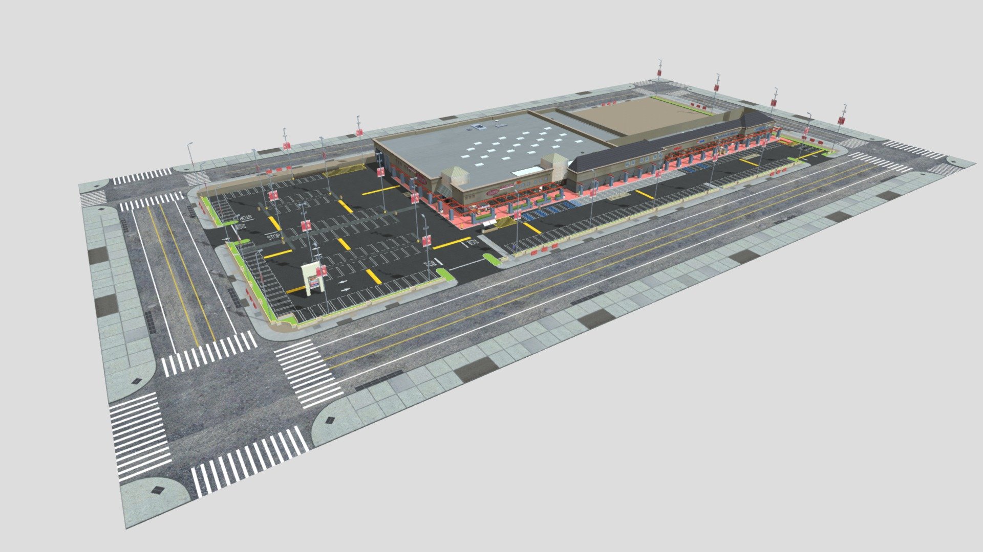 Retail Store - 3D model by nuralam018 [7d3e59f] - Sketchfab