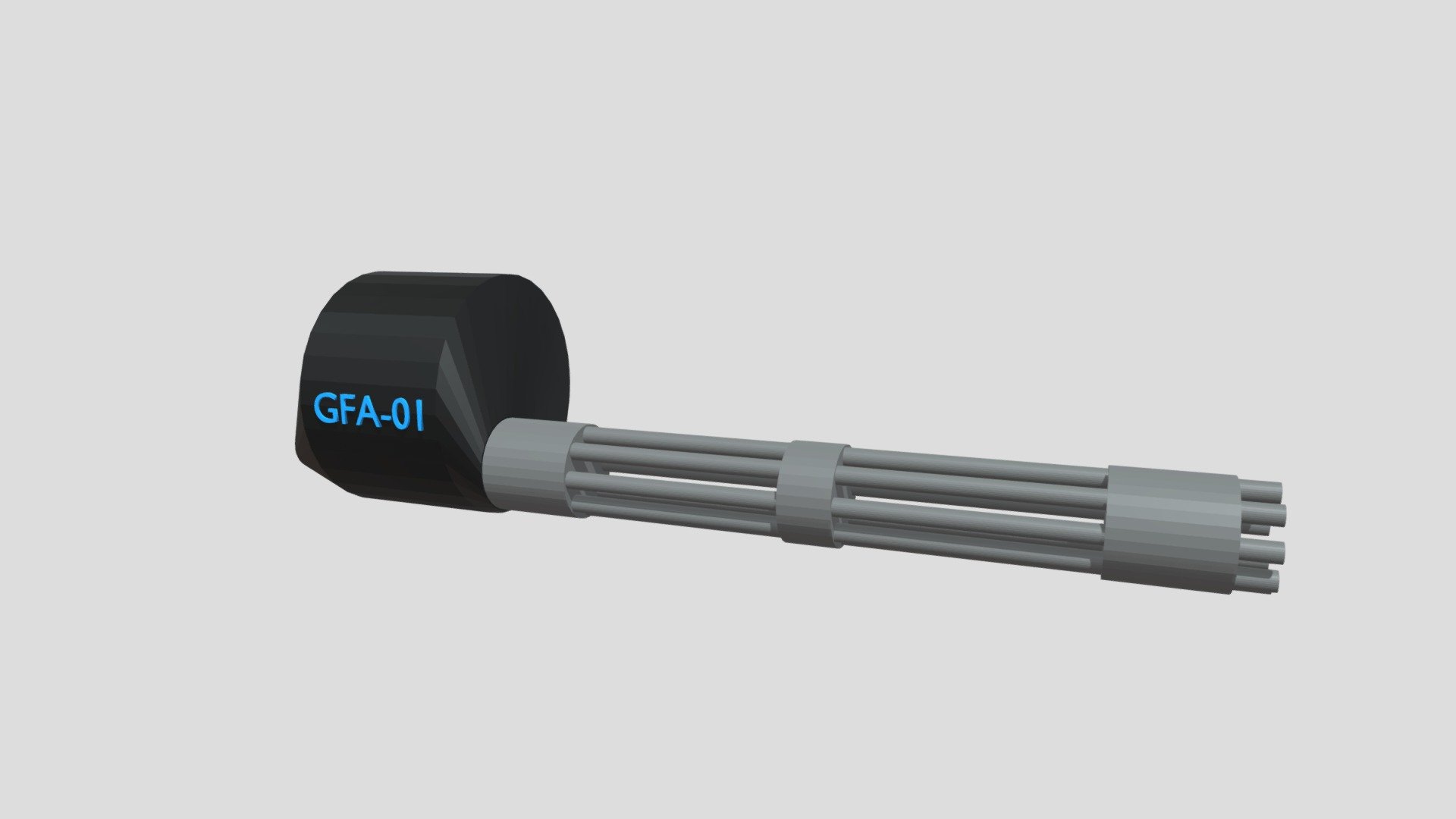 GFA-01 aircraft gun - Download Free 3D model by Fish Air Force ...