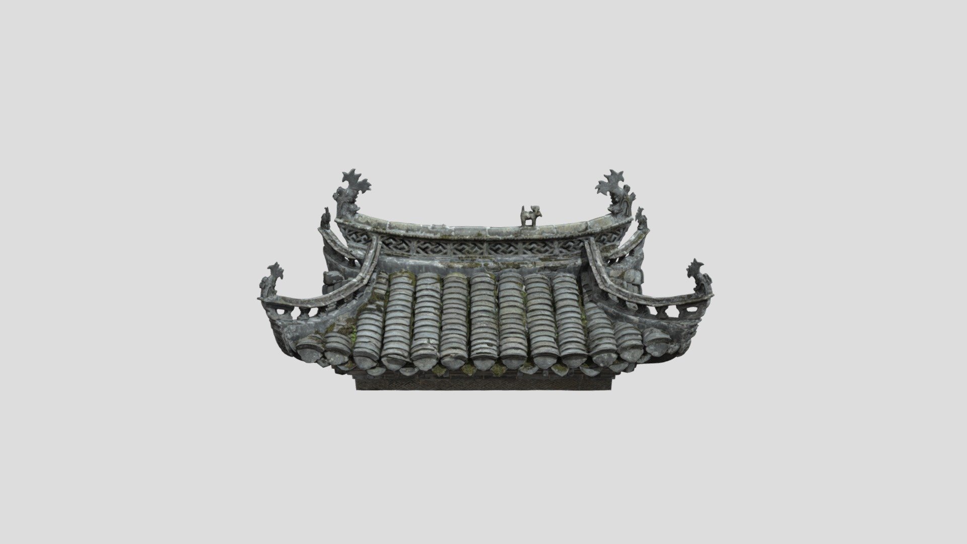 Chinese Tile Roof - 3D model by CN Styles (@cnstyles) [7d3f82a] - Sketchfab