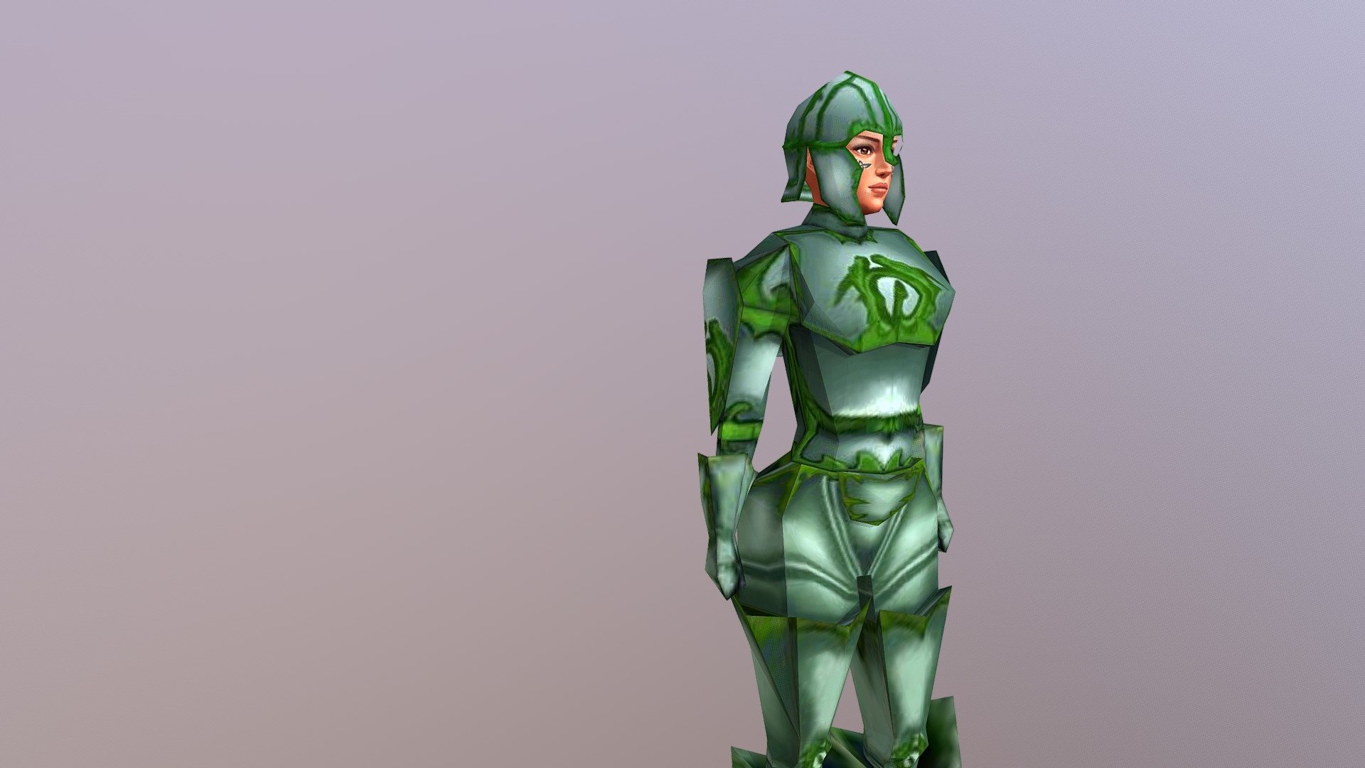 Old School EarthStone Armor - 3D model by Virtual Realms (@VRCat ...