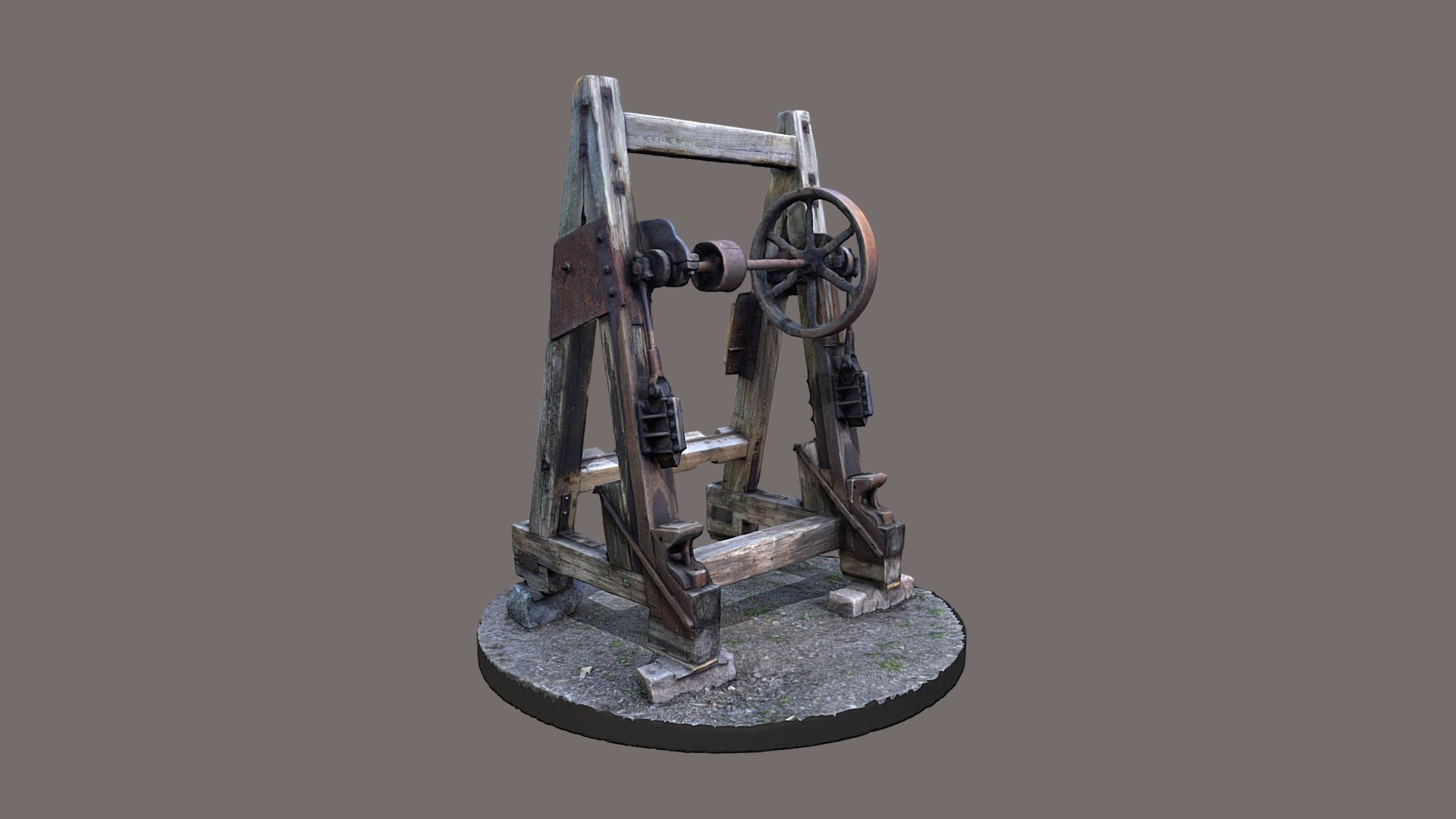 Old wood splitter - Download Free 3D model by Lassi Kaukonen ...