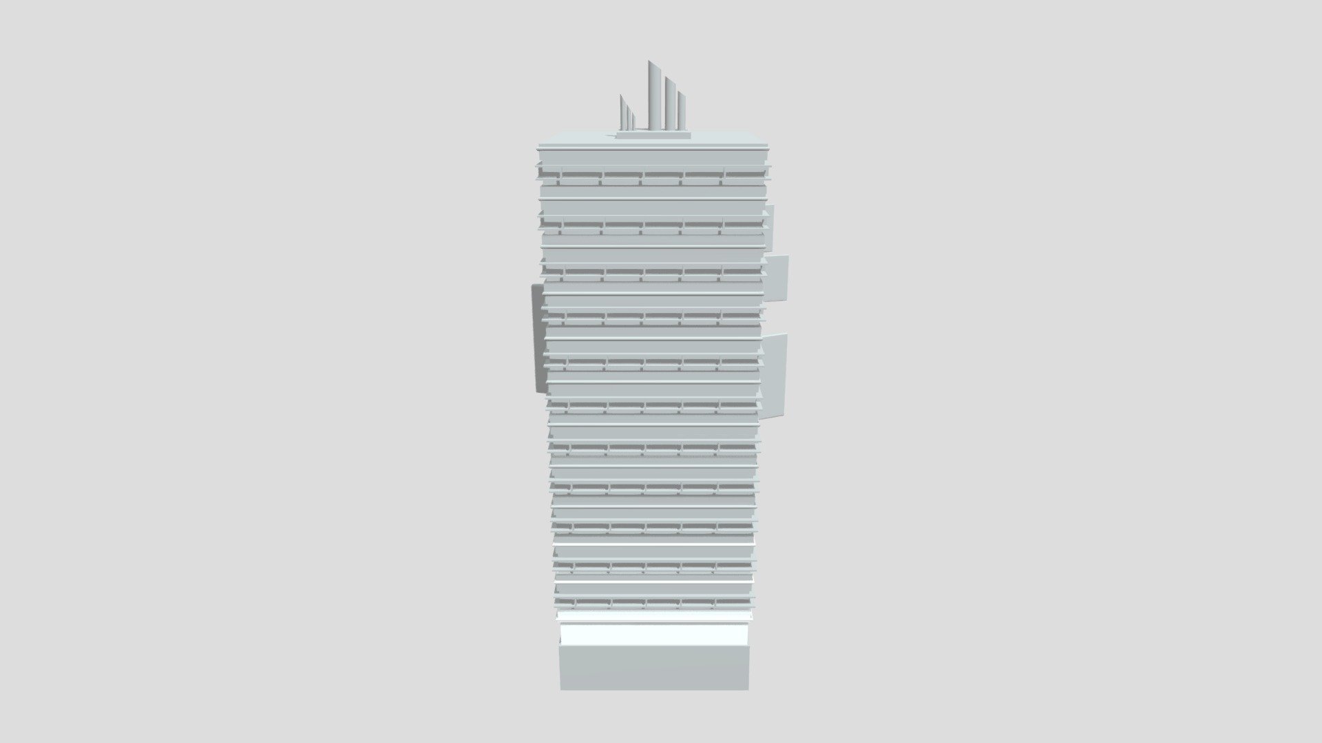 cyber_TOWER1 - 3D model by lipka.kamil [7d41ee7] - Sketchfab