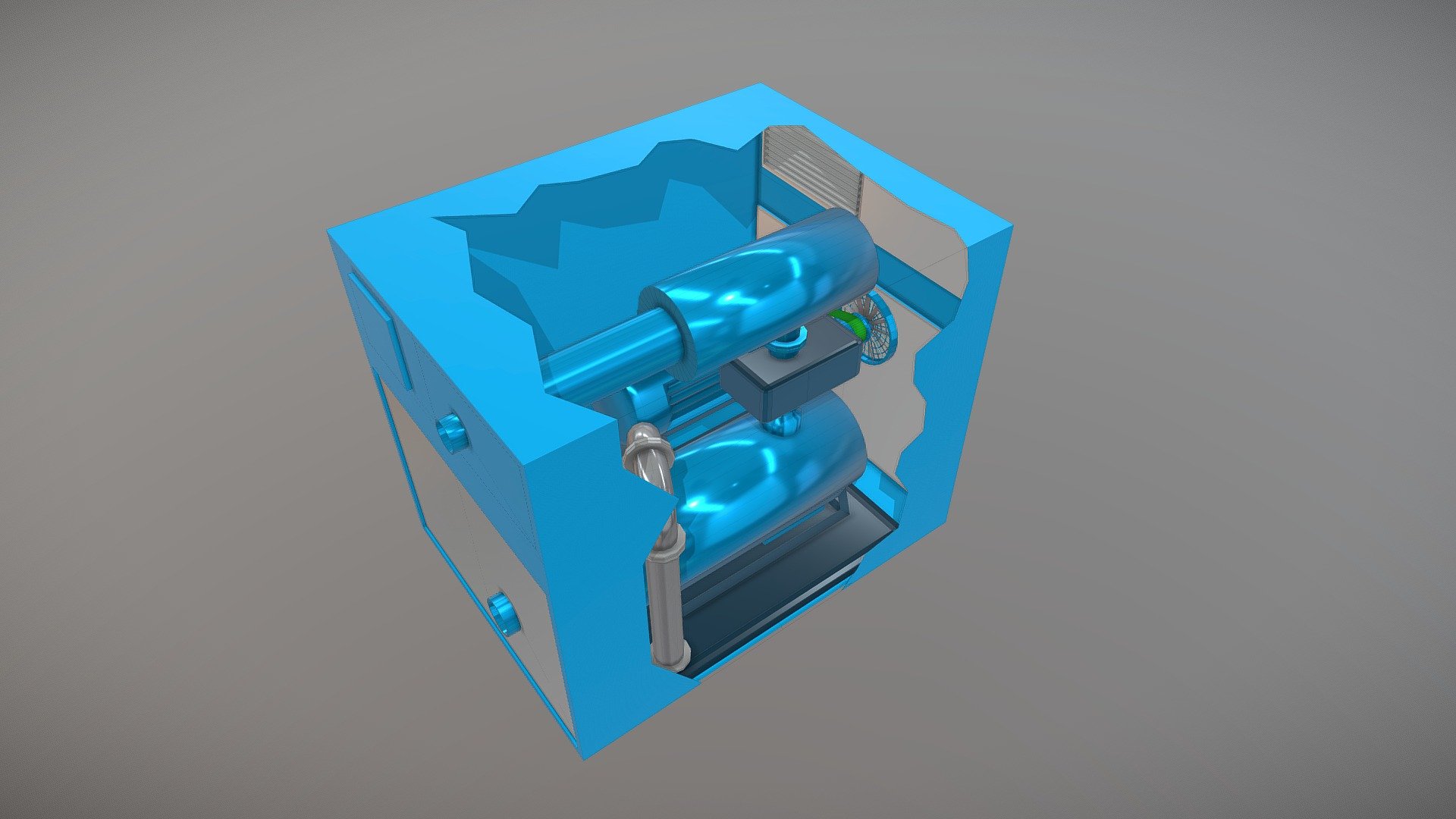 Compressore Delta Blower Aerzen - 3D model by Francesco Sorrentino ...