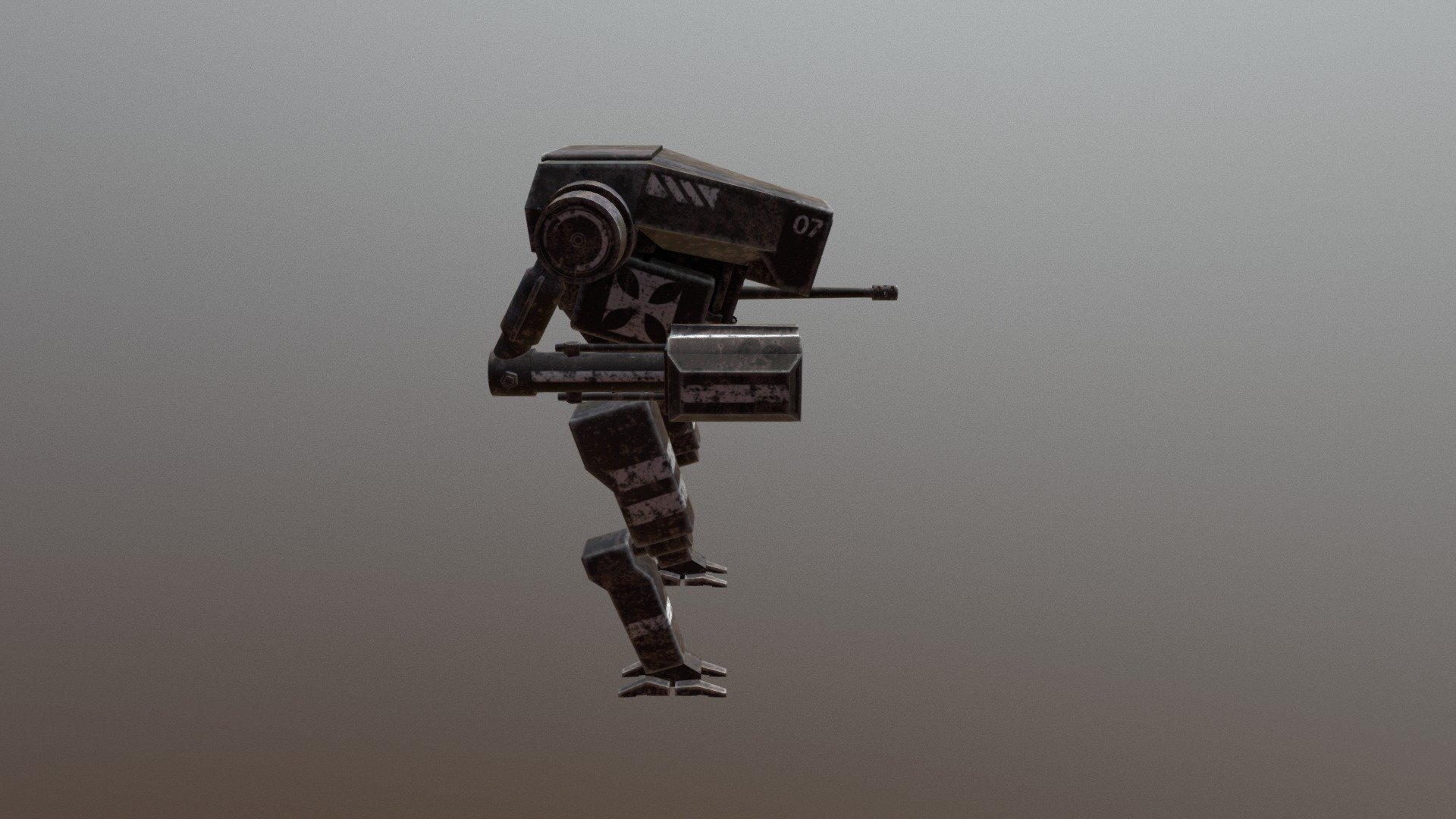 Mech Robot - 3D model by futurevisionsgames [7d437dc] - Sketchfab