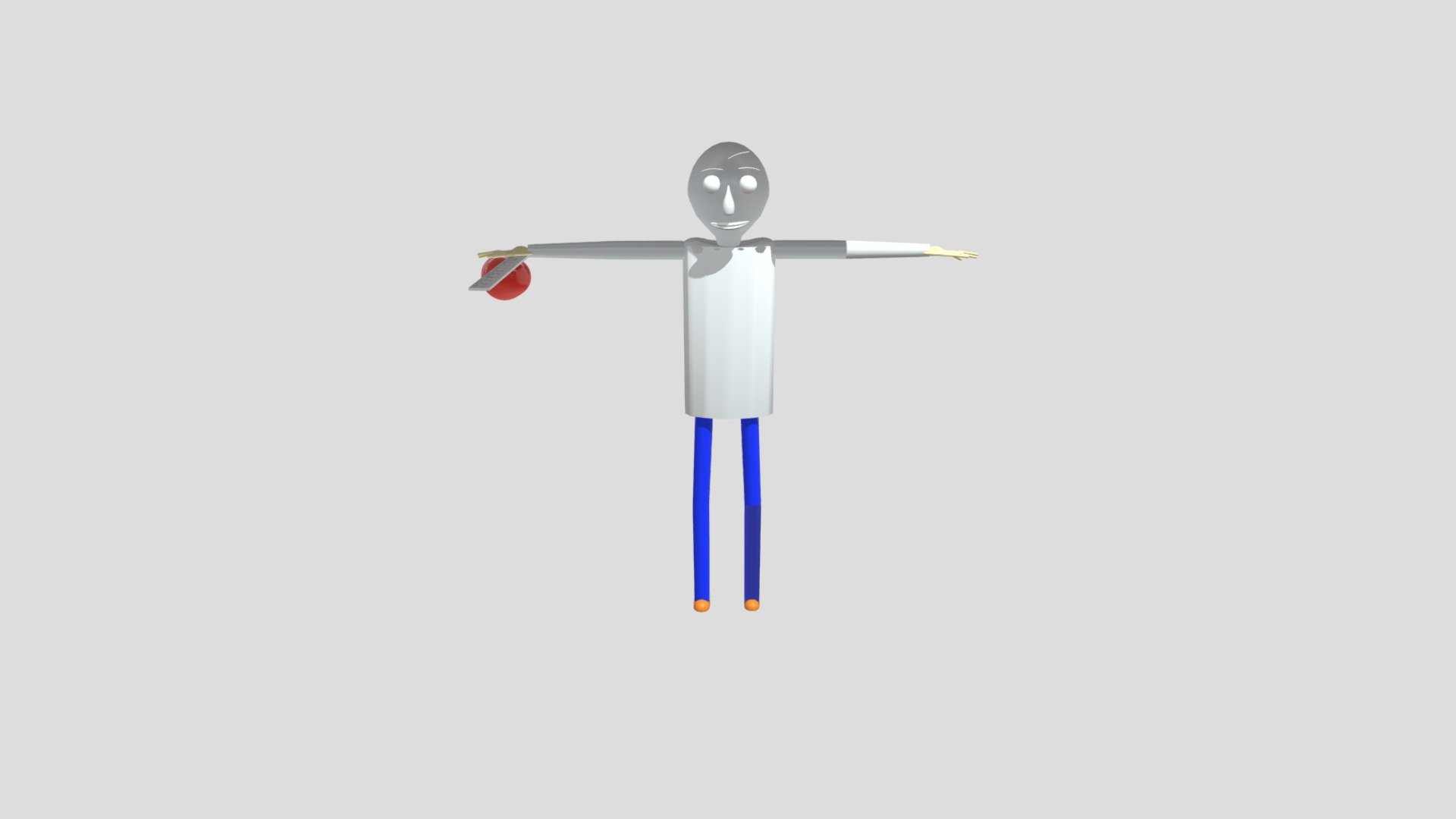 Baldi V7 Remake - Download Free 3D model by Bladder Port ...