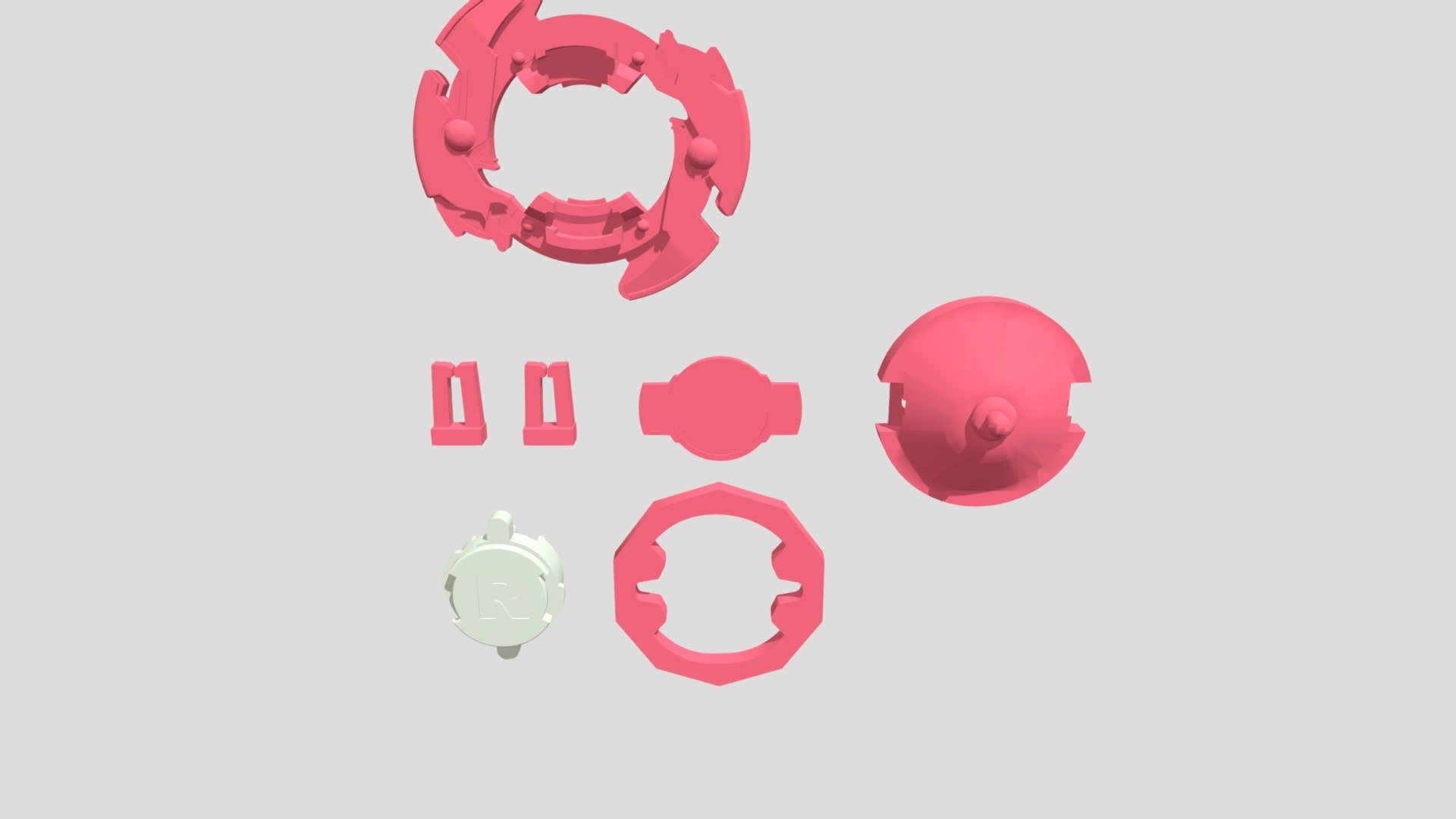 Flash Leopard Reinforced 3d print - Download Free 3D model by TinkerTri ...