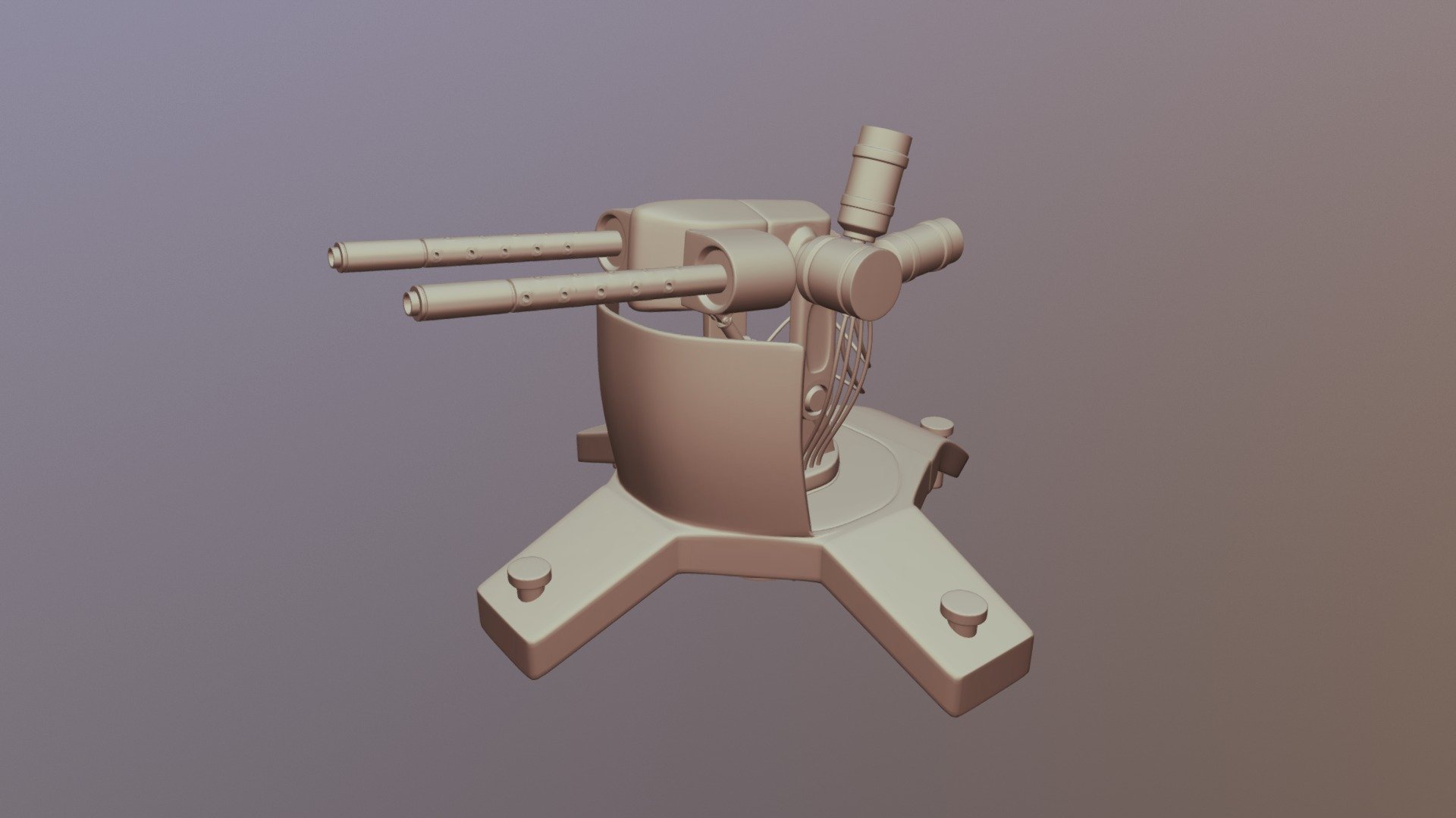 Turret - Download Free 3D model by swimgod [7d459b3] - Sketchfab
