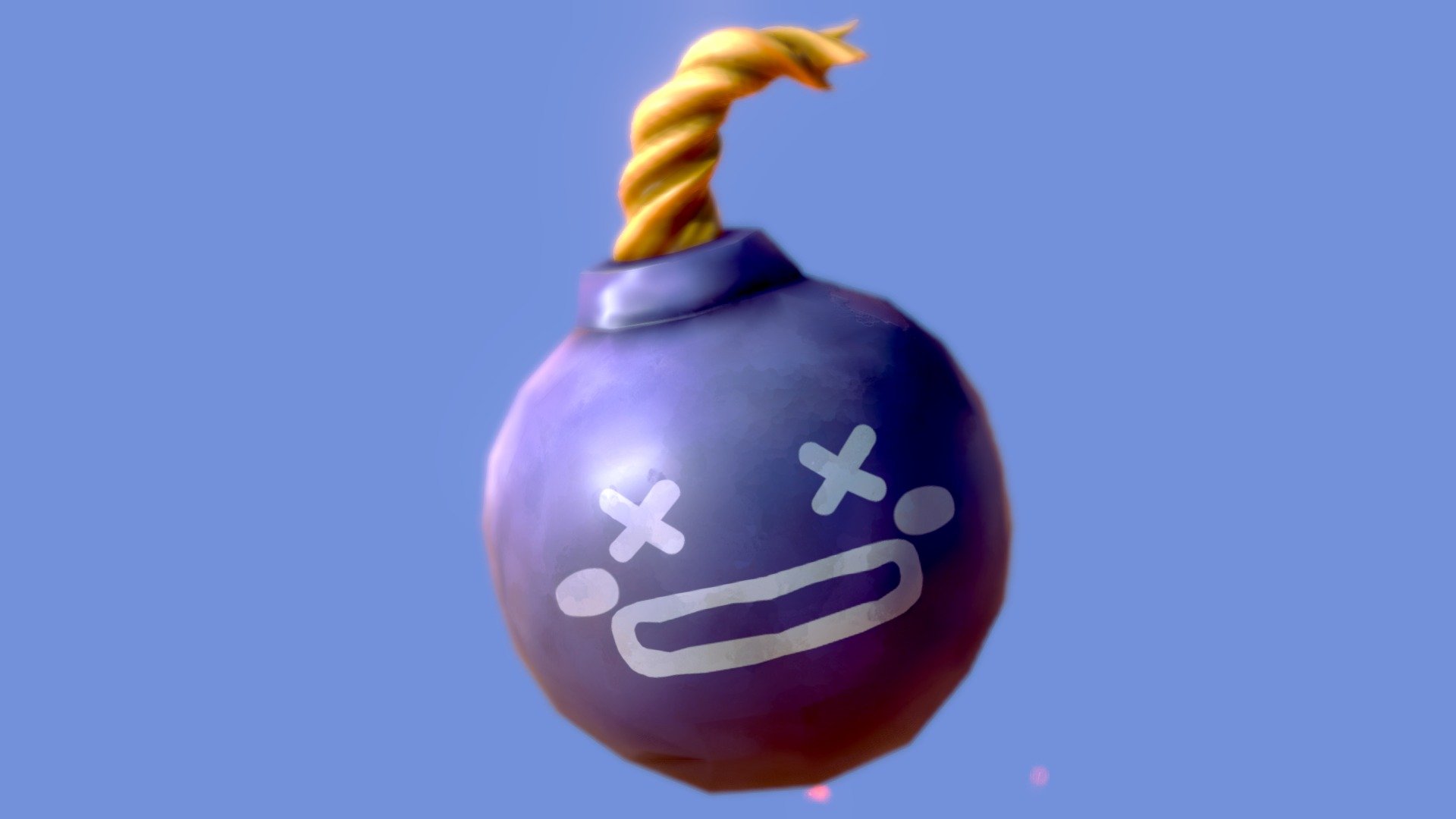 Low poly - Stylized Game Items - Bomb - Buy Royalty Free 3D model by ...