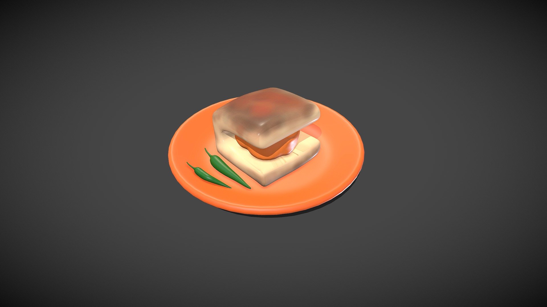 Fast Food Vada Pav - Buy Royalty Free 3D model by Sandeep Choudhary ...
