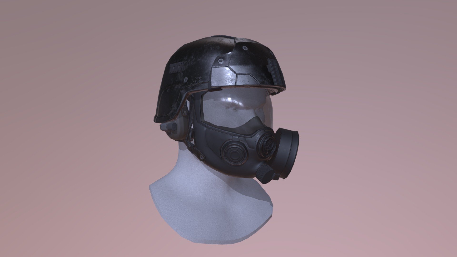 Modern military headgear - 3D model by WastedAlmond [7d48bd3] - Sketchfab