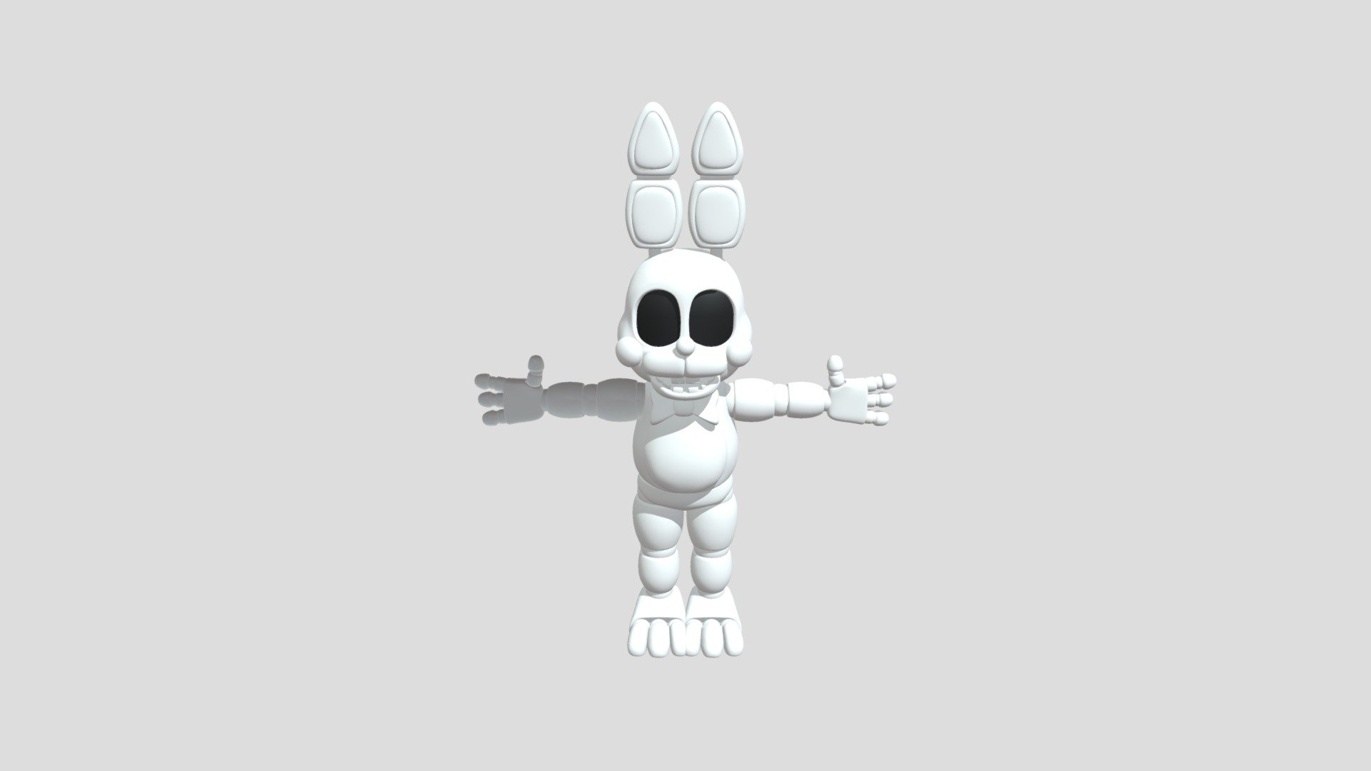 Whiterabbit - Download Free 3D model by leftymasktoybonnie [7d493fc ...