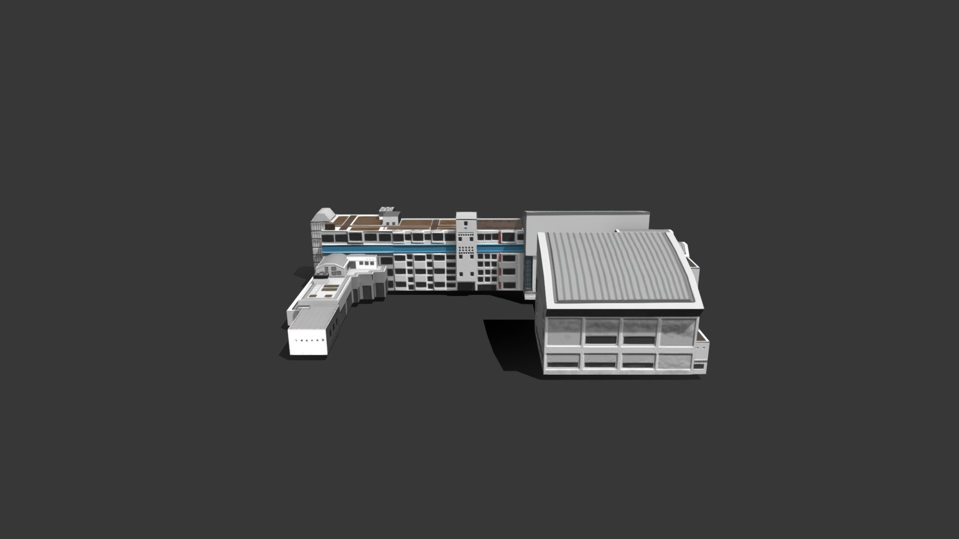 Tokyo building 12 - 3D model by irene0428 [7d4958c] - Sketchfab