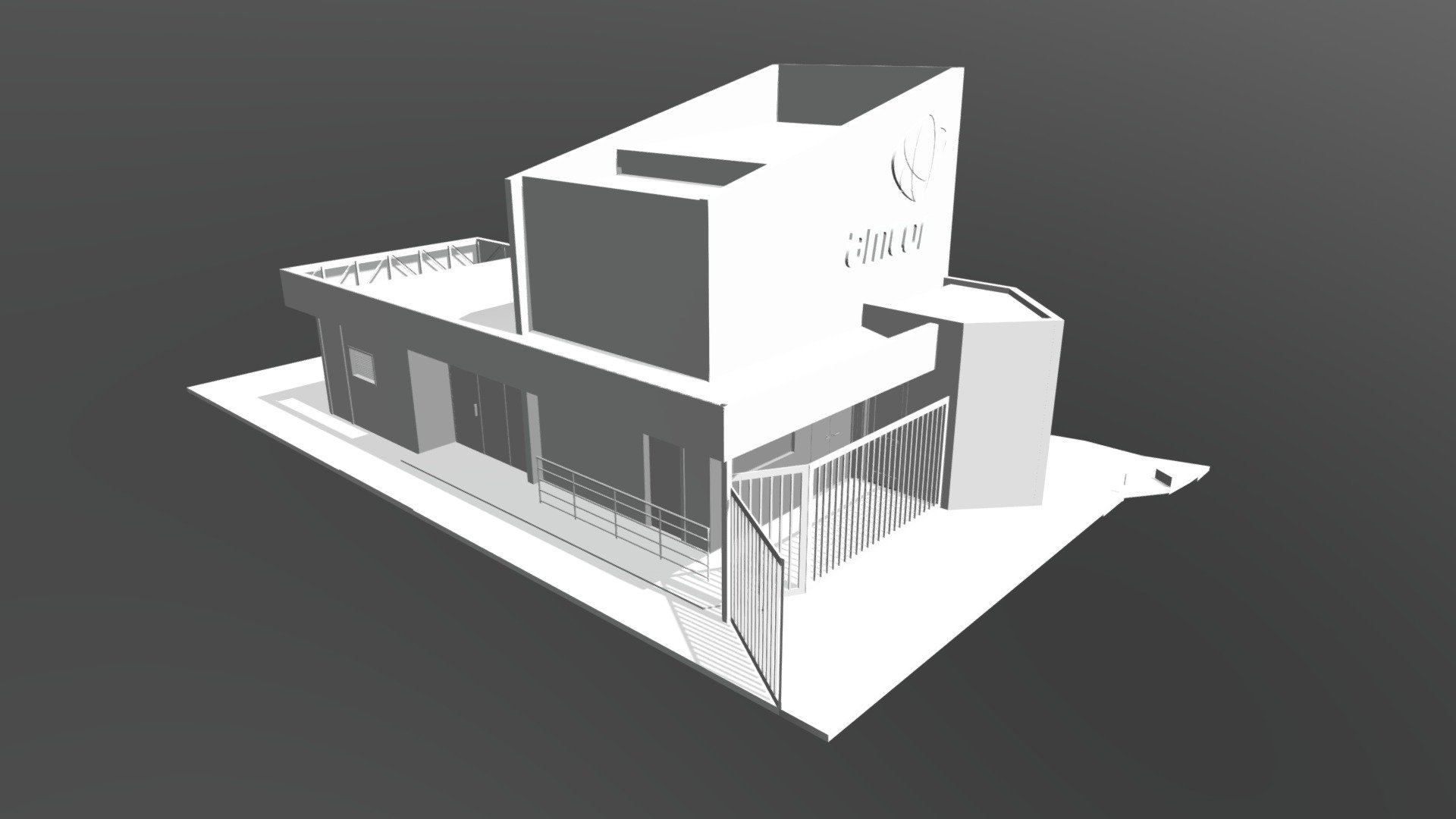 ICO101a ARQ PE PORTARIA R02 - 3D model by Icone Arquitetura (@iconearq ...