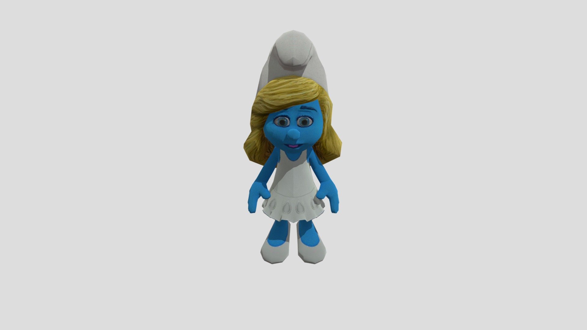 Smurfette Rig Mixamo Fixed - Download Free 3D model by Guilherme ...