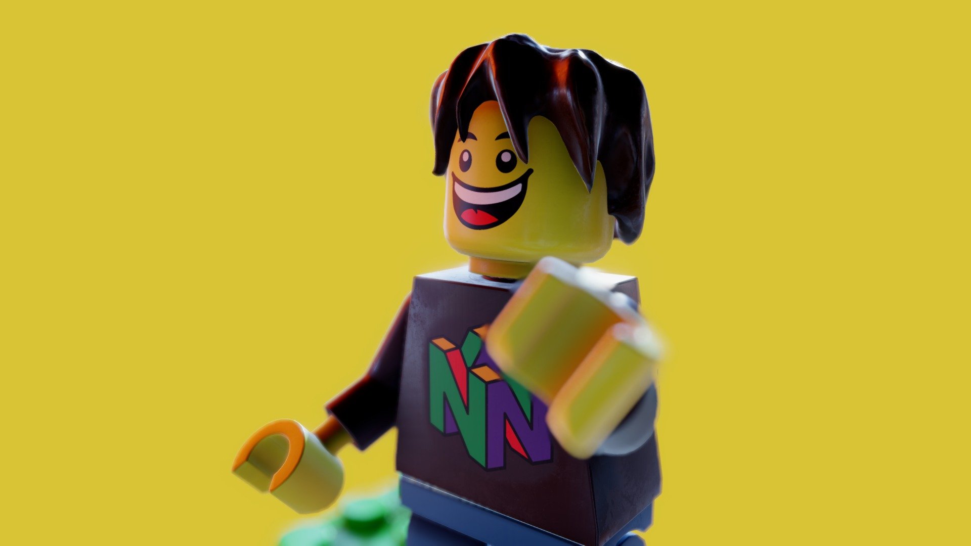 Lego Man (Self Portrait) - 3D model by Zero One Designs (@zodesigns ...