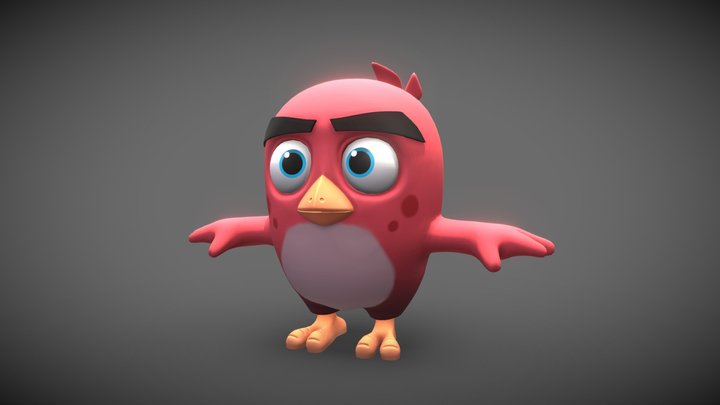 Angry-birds 3D models - Sketchfab