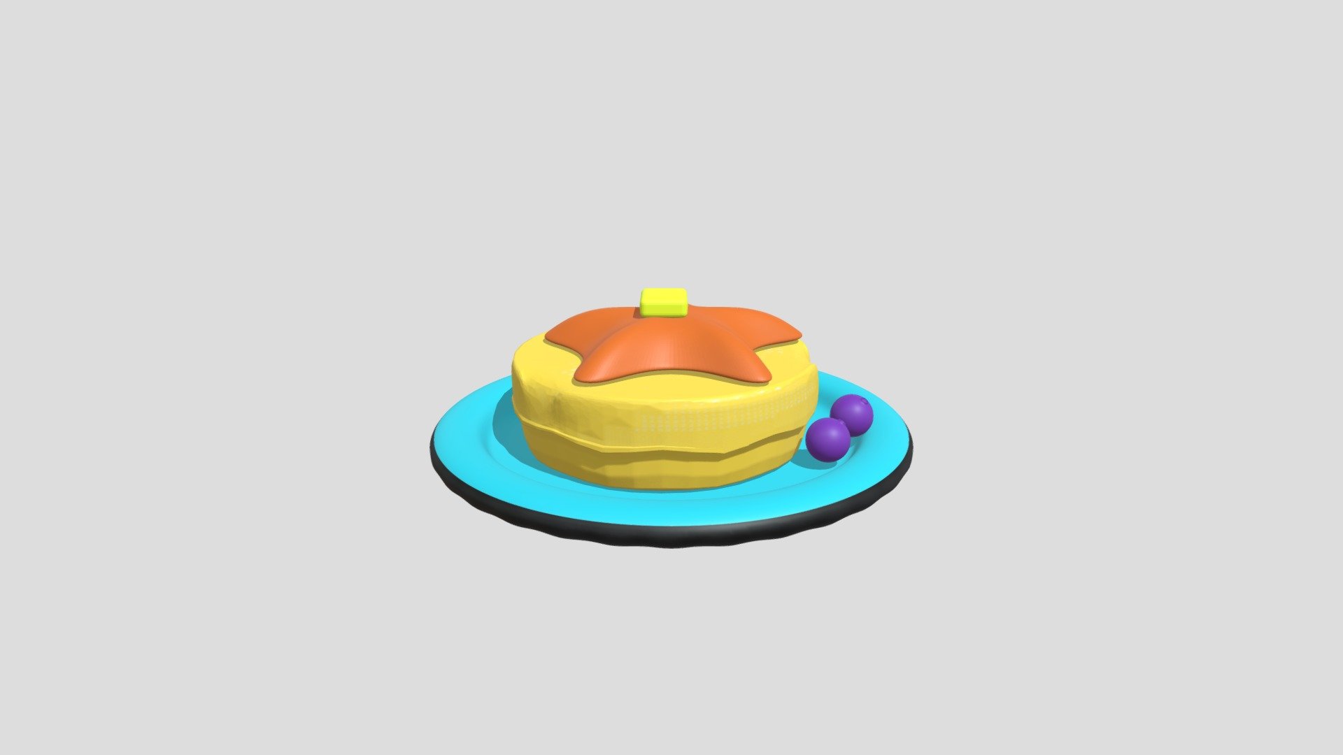 ObjectModel_o00012_pancake - 3D model by studio_tekuteku [7d4d6e1 ...