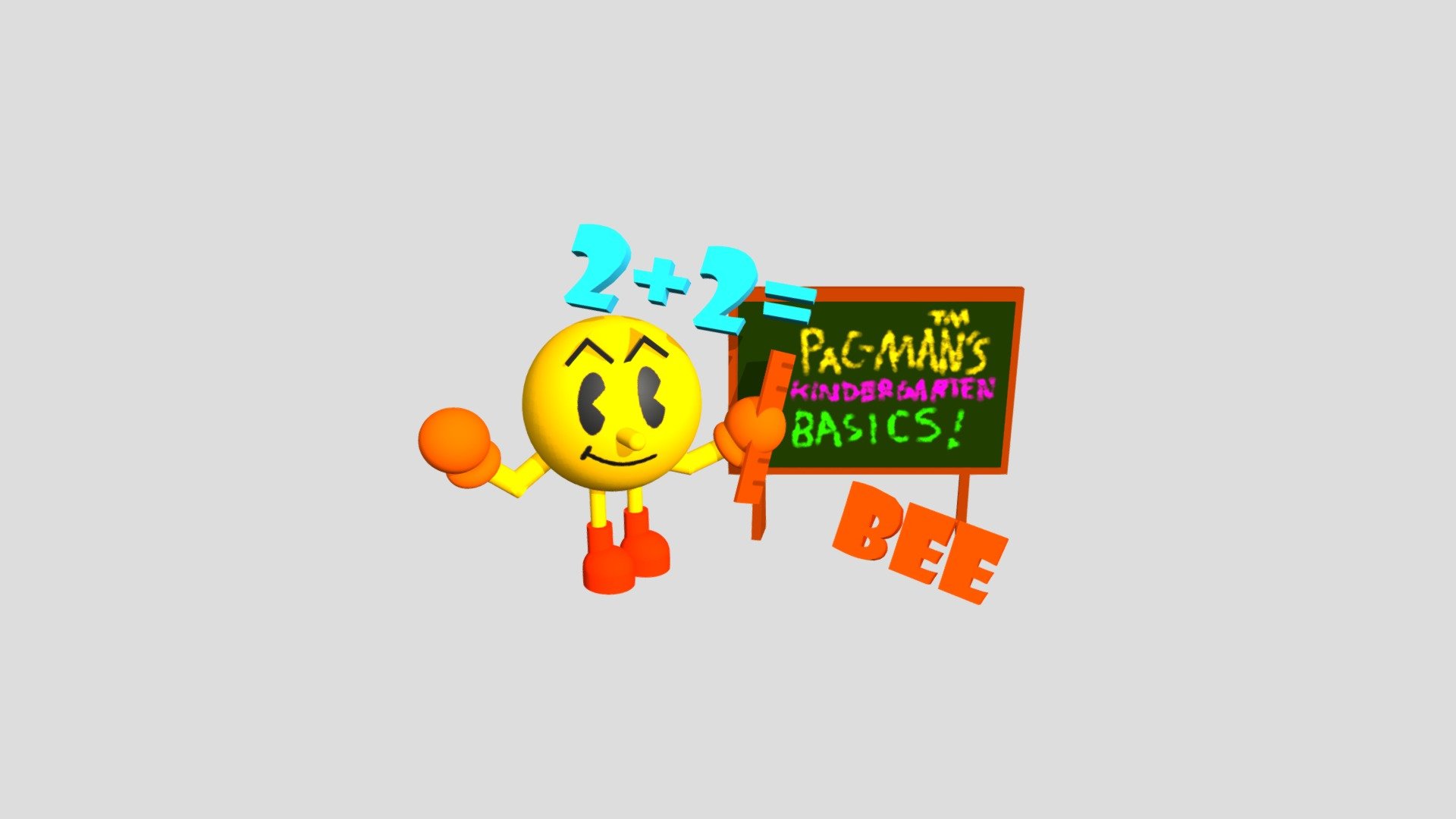 Pac-Man's Kindergarten Basics - 3D model by jayeysbackup [7d4ff88 ...