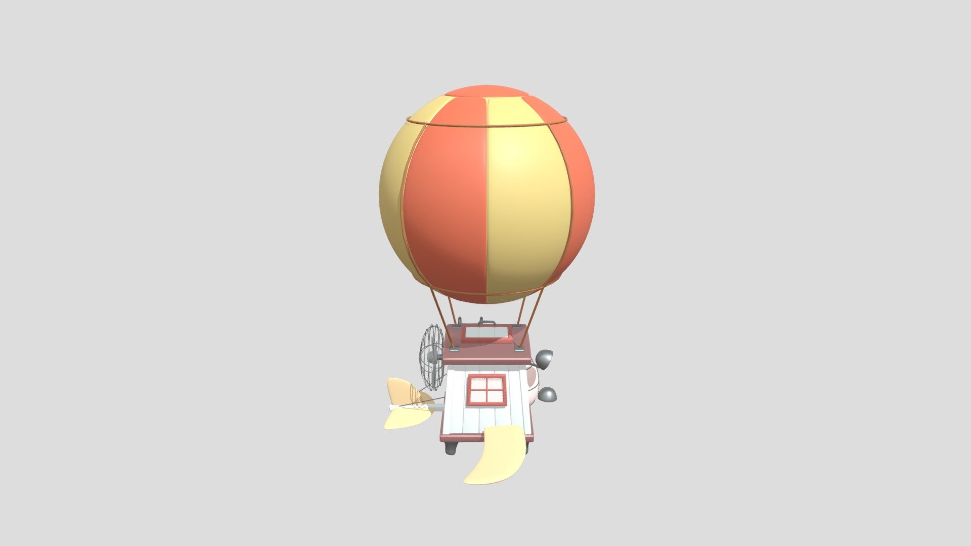 Baloon - 3D model by a5md.saqri [7d514bb] - Sketchfab