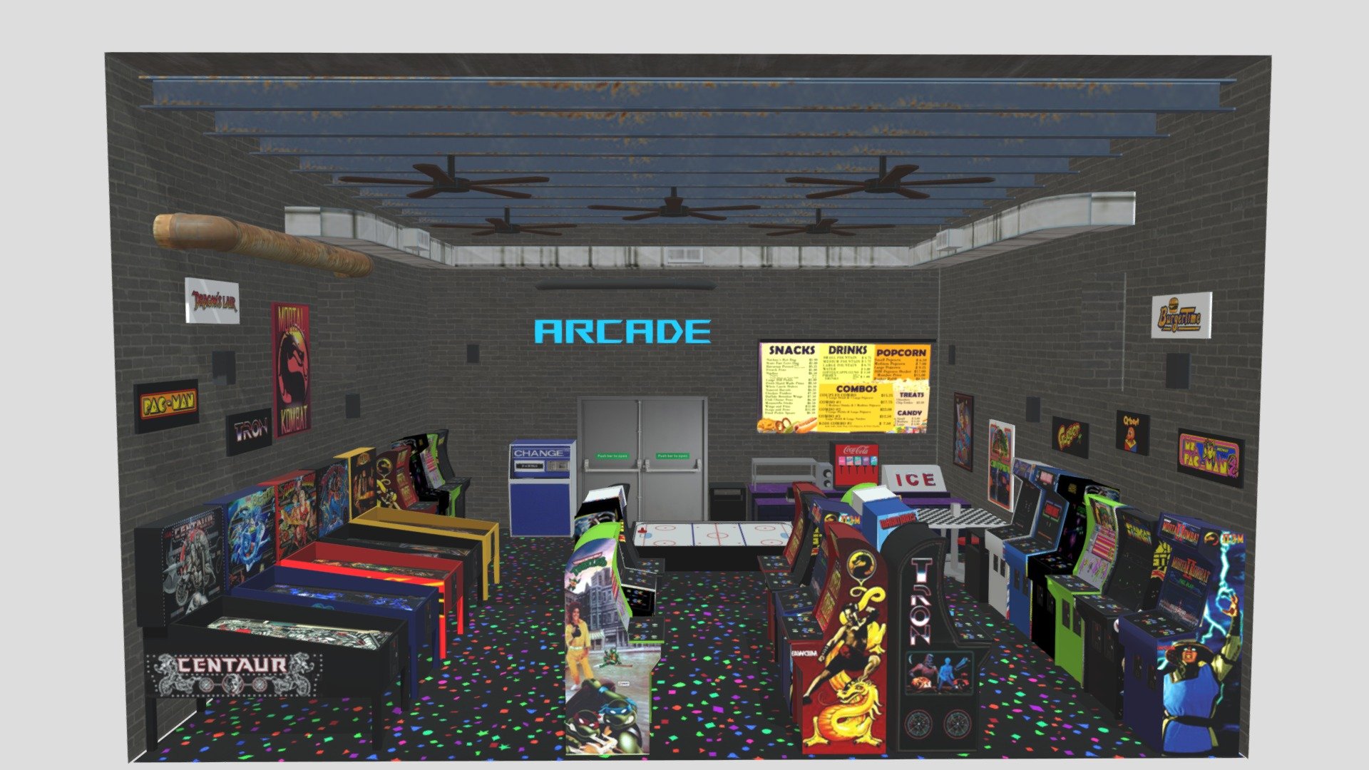 Arcade Work In Progress - 3D model by Thomas.IQ.Iaquinta [7d517e4 ...