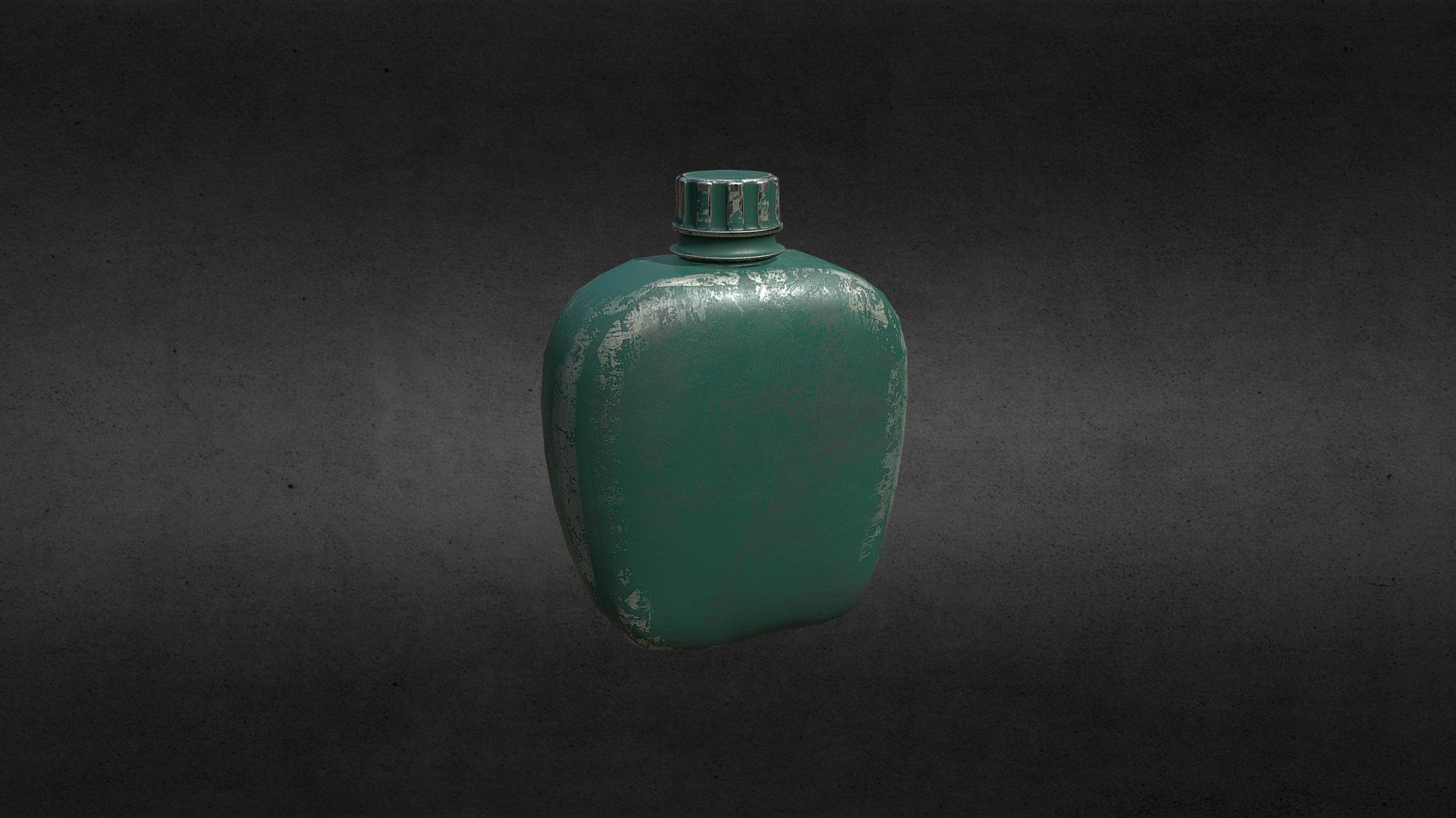 Old Water Flask - 3D model by Sam Loef (@samloef) [7d5185b] - Sketchfab