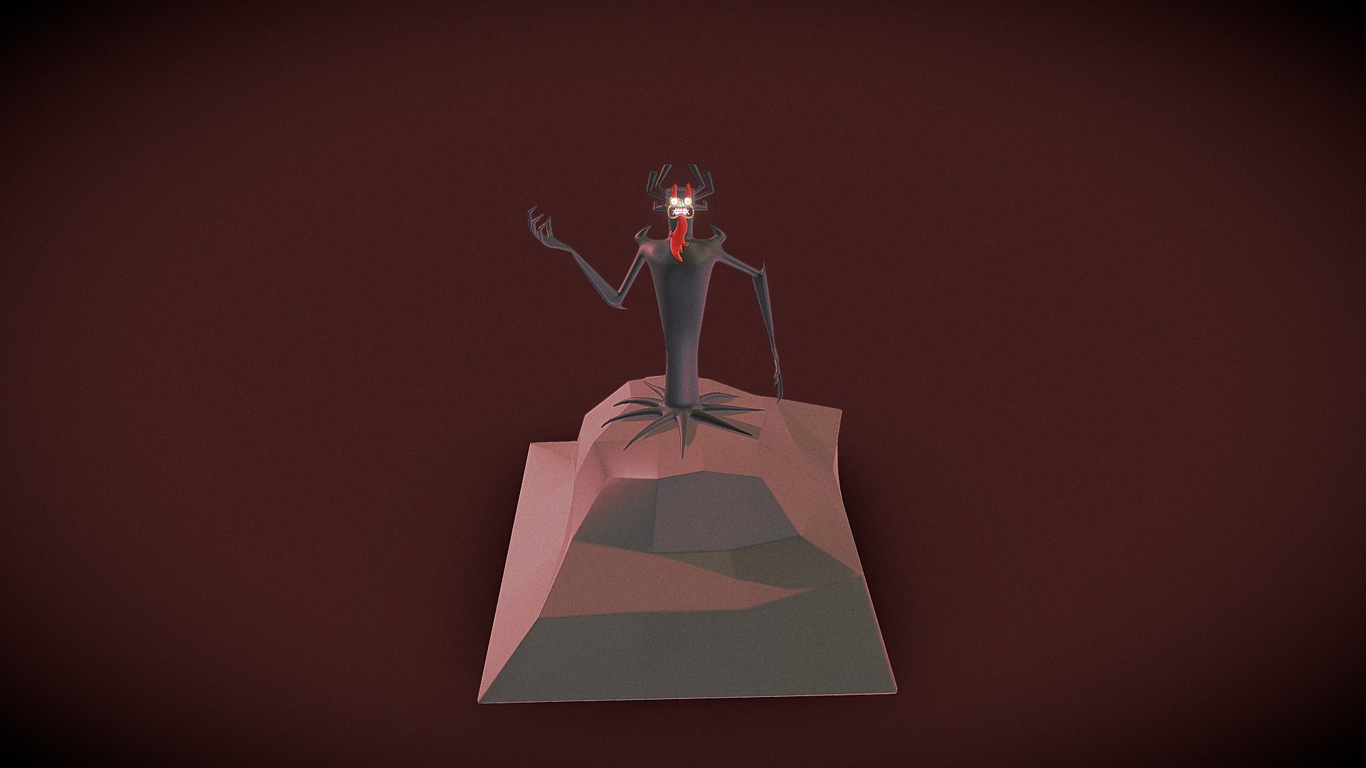 Aku Samurai Jack - 3D model by NicolasChaves [7d524f2] - Sketchfab