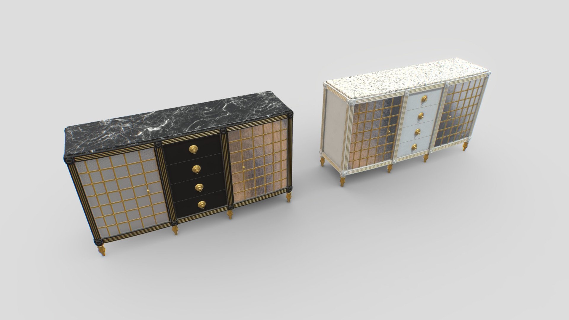 Classic Commode pack - Buy Royalty Free 3D model by 32cm [7d54171 ...
