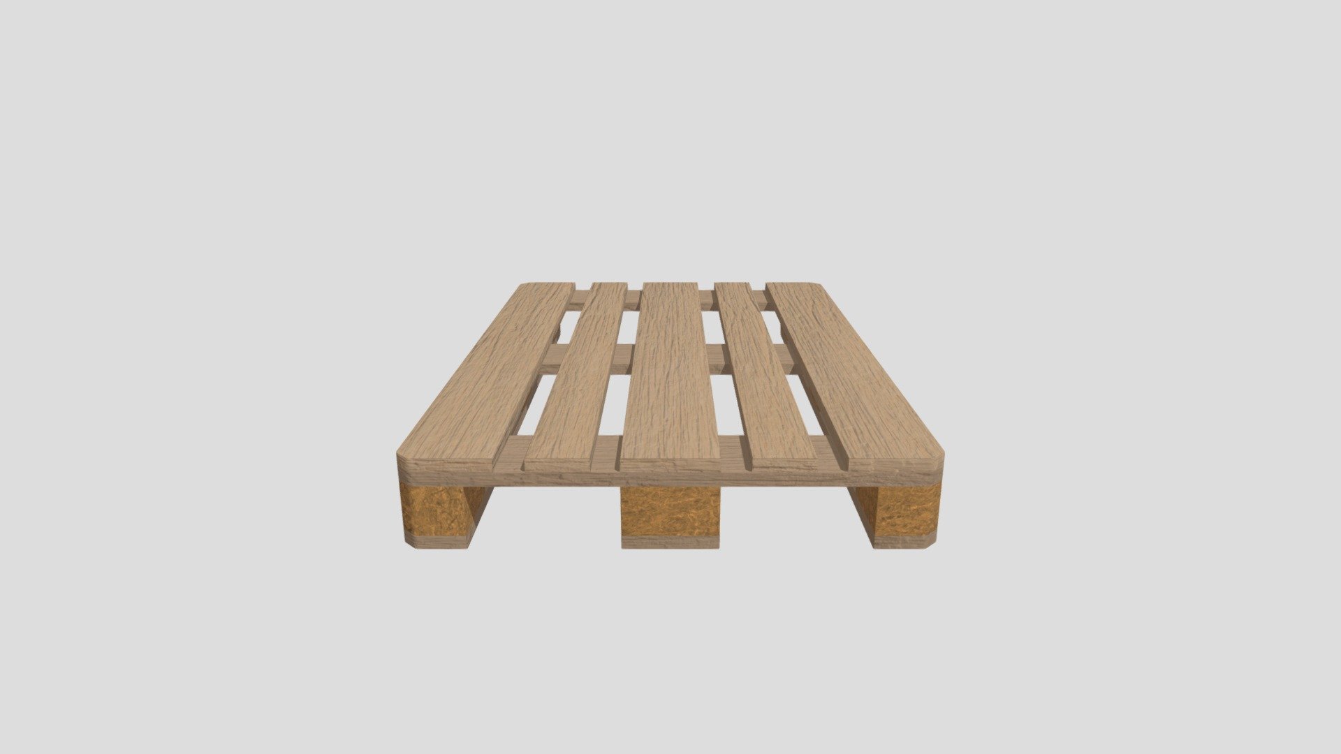 Low Poly Euro Pallet - Download Free 3D model by Fair3D [7d544d3 ...
