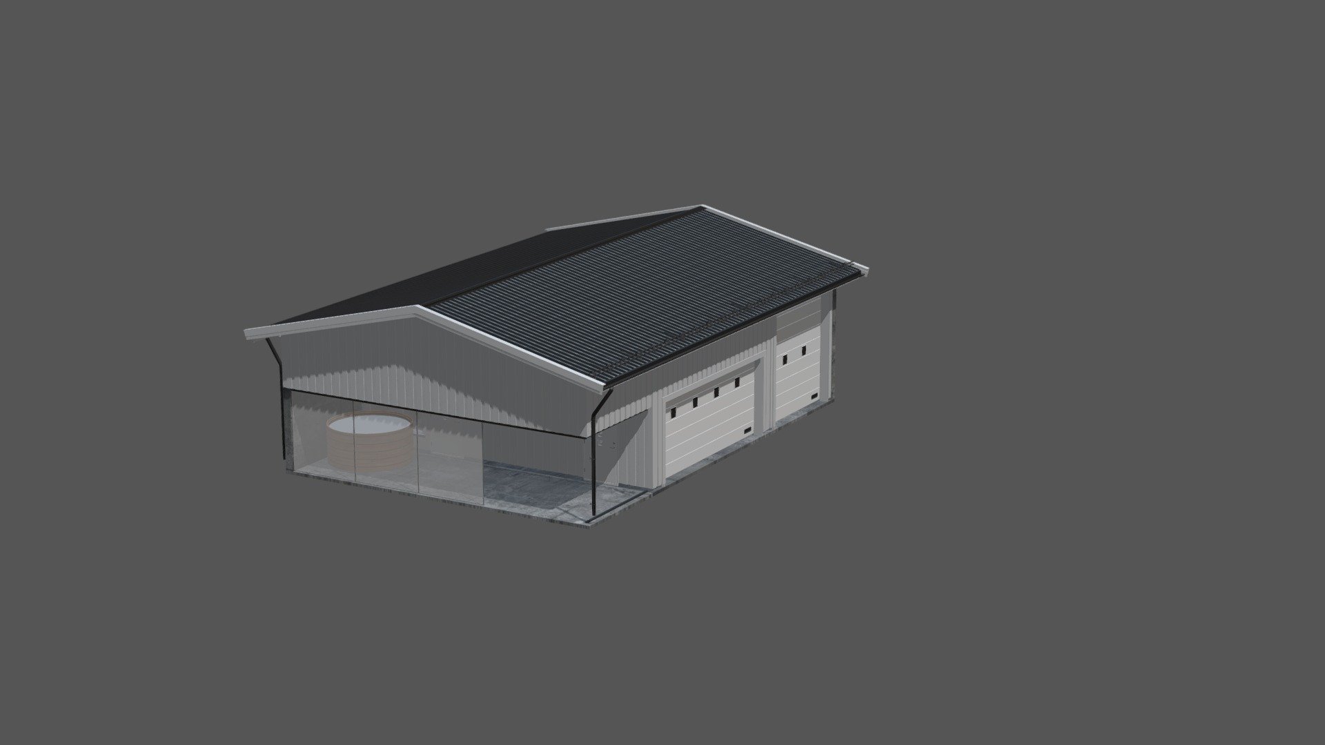 Ytterøy Garage For Sketchfab - 3D model by rogboe [7d548d1] - Sketchfab