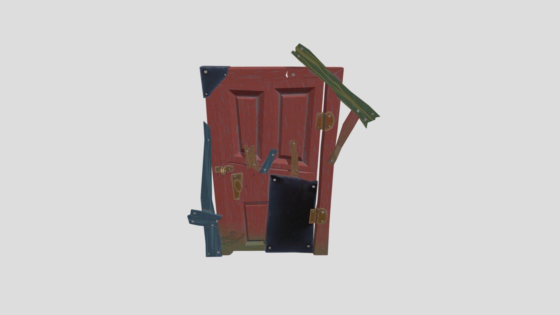Hello Neighbor 2 Basement Door - Download Free 3D model by irons3th ...