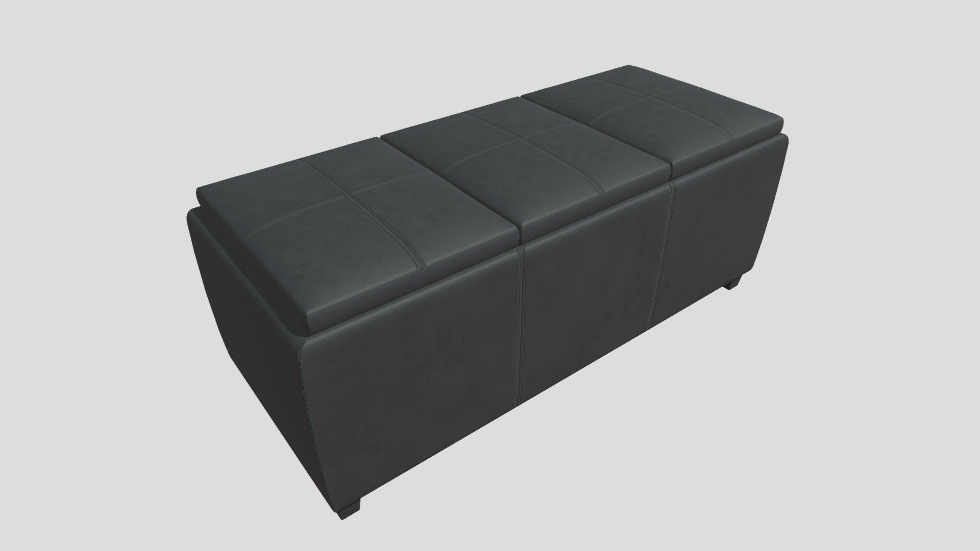3 Seater Sofa Bench - 3D model by manipraveen93 (@Praveen17) [7d554b3 ...