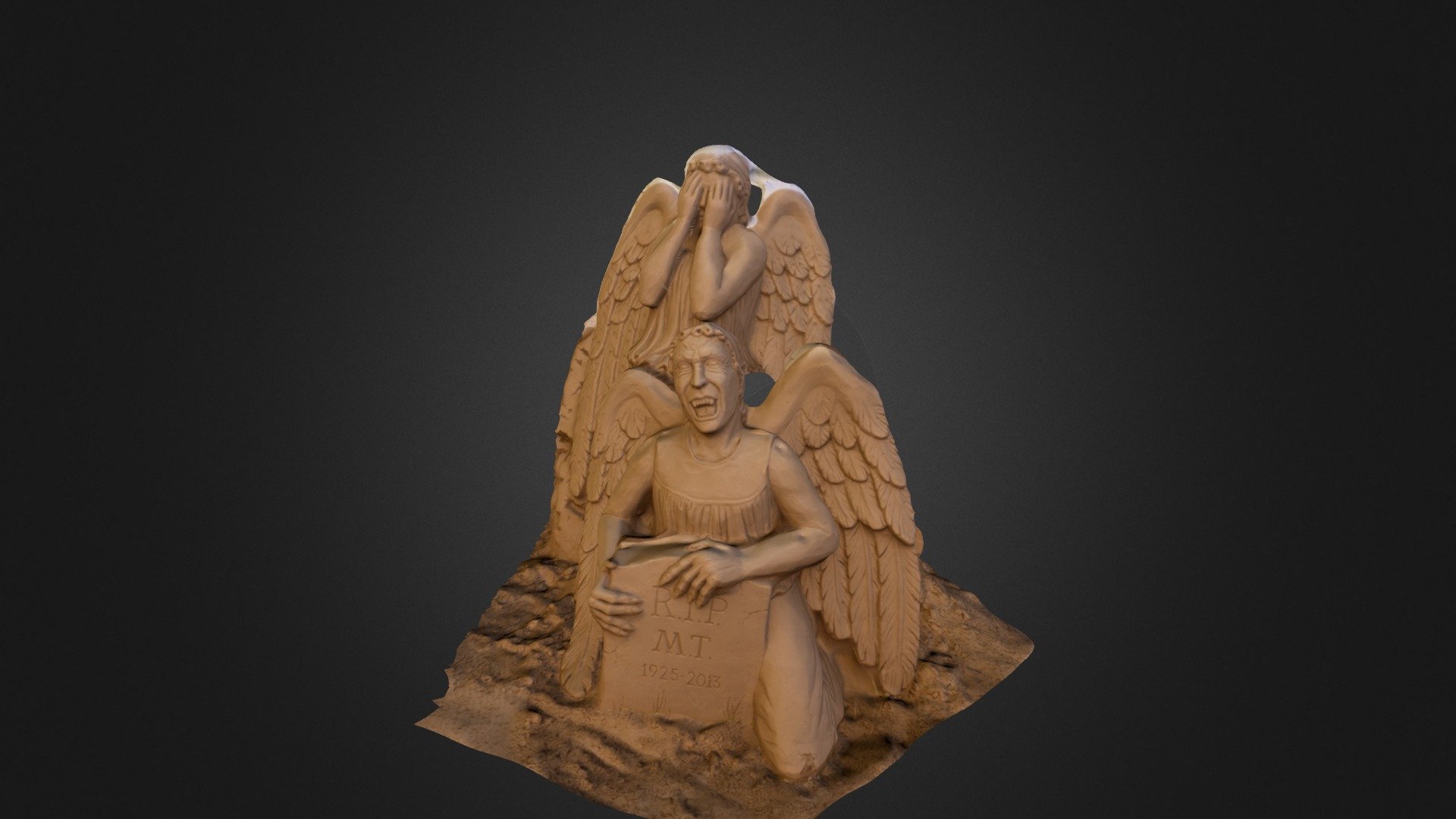 WeepingAngels-1 - 3D model by KrisAtKingston [7d56ec3] - Sketchfab