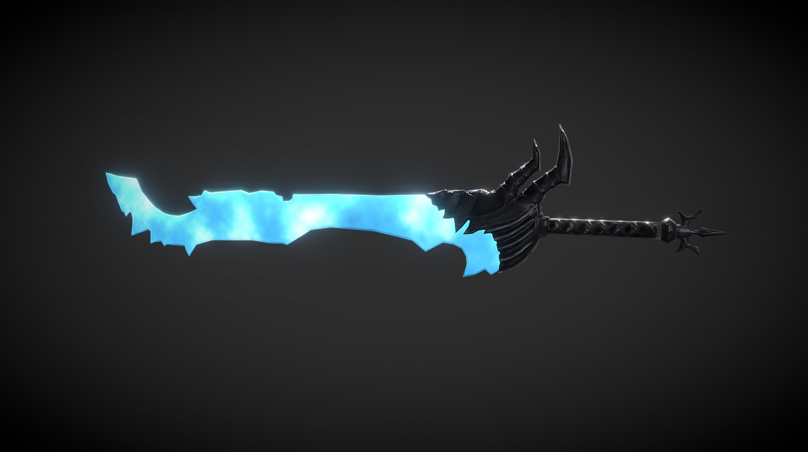 Shining sword - 3D model by Ikeru (@azrail) [7d585bd] - Sketchfab